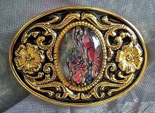 Belt Buckle 2 - Wearable Art - Imaginations Wild | Handcrafted Acrylic ...