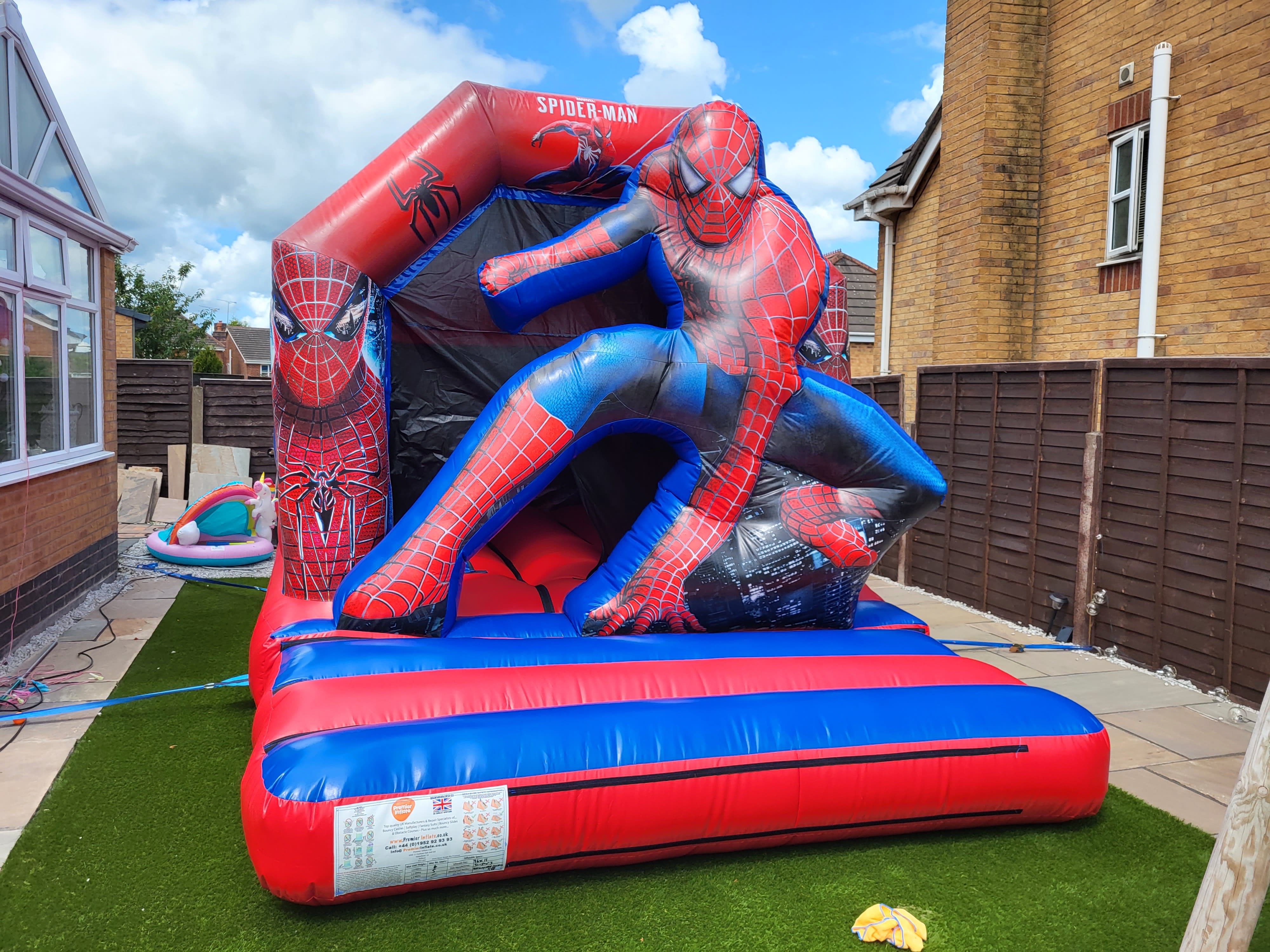Spiderman 3D - Inflatables - Bouncy Rascals Inflatables | Inflatable ...