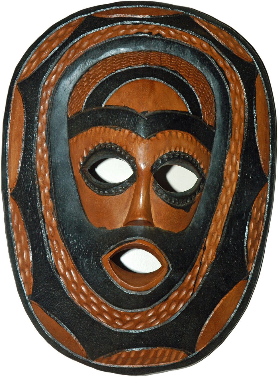Tribal Hand-carved Mask - Masks - Small World African Art | Phoenix ...