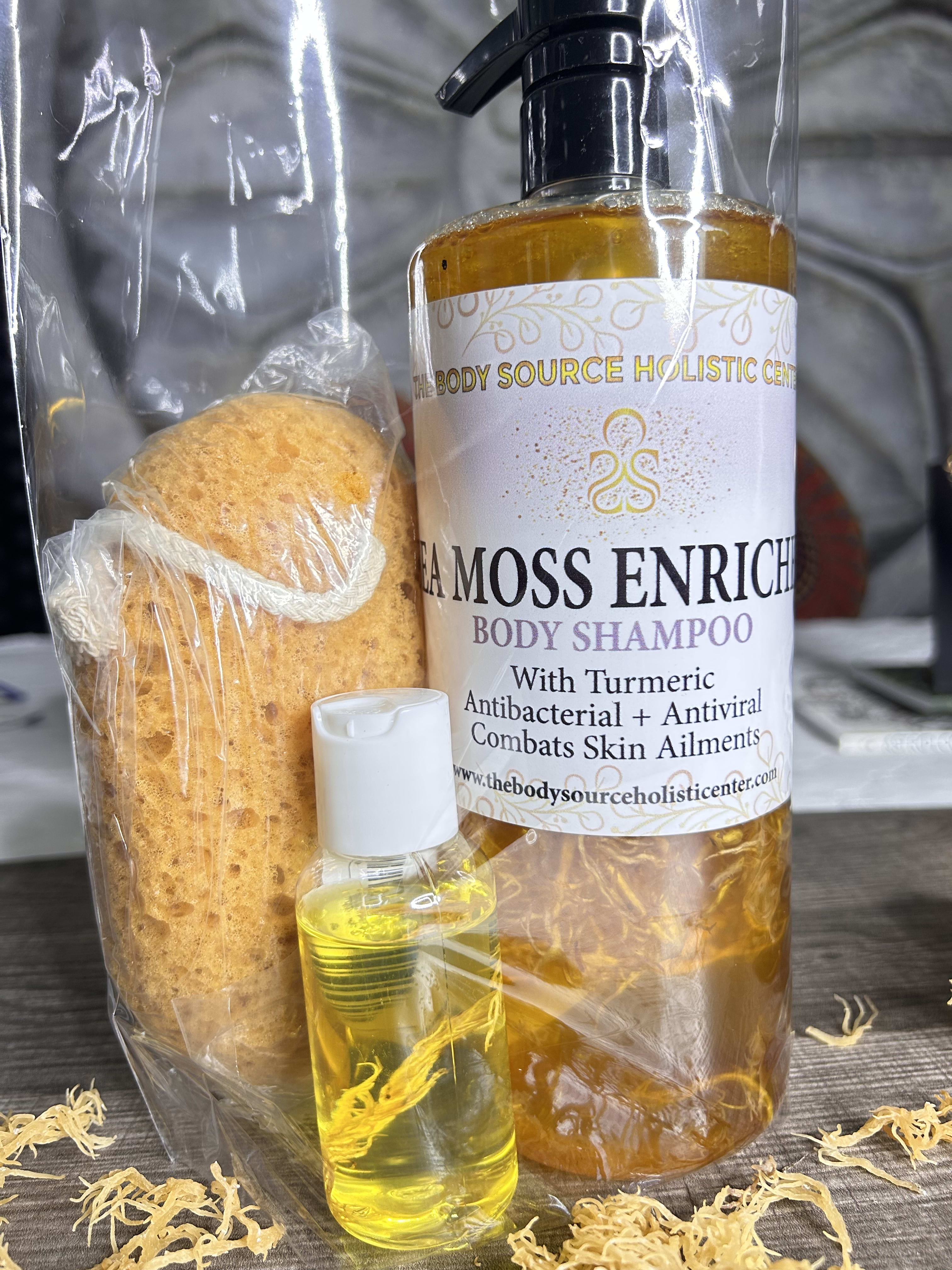 SEA MOSS TOTAL BODY SHAMPOO WITH TUMMERIC - Herbal Products - The Body ...