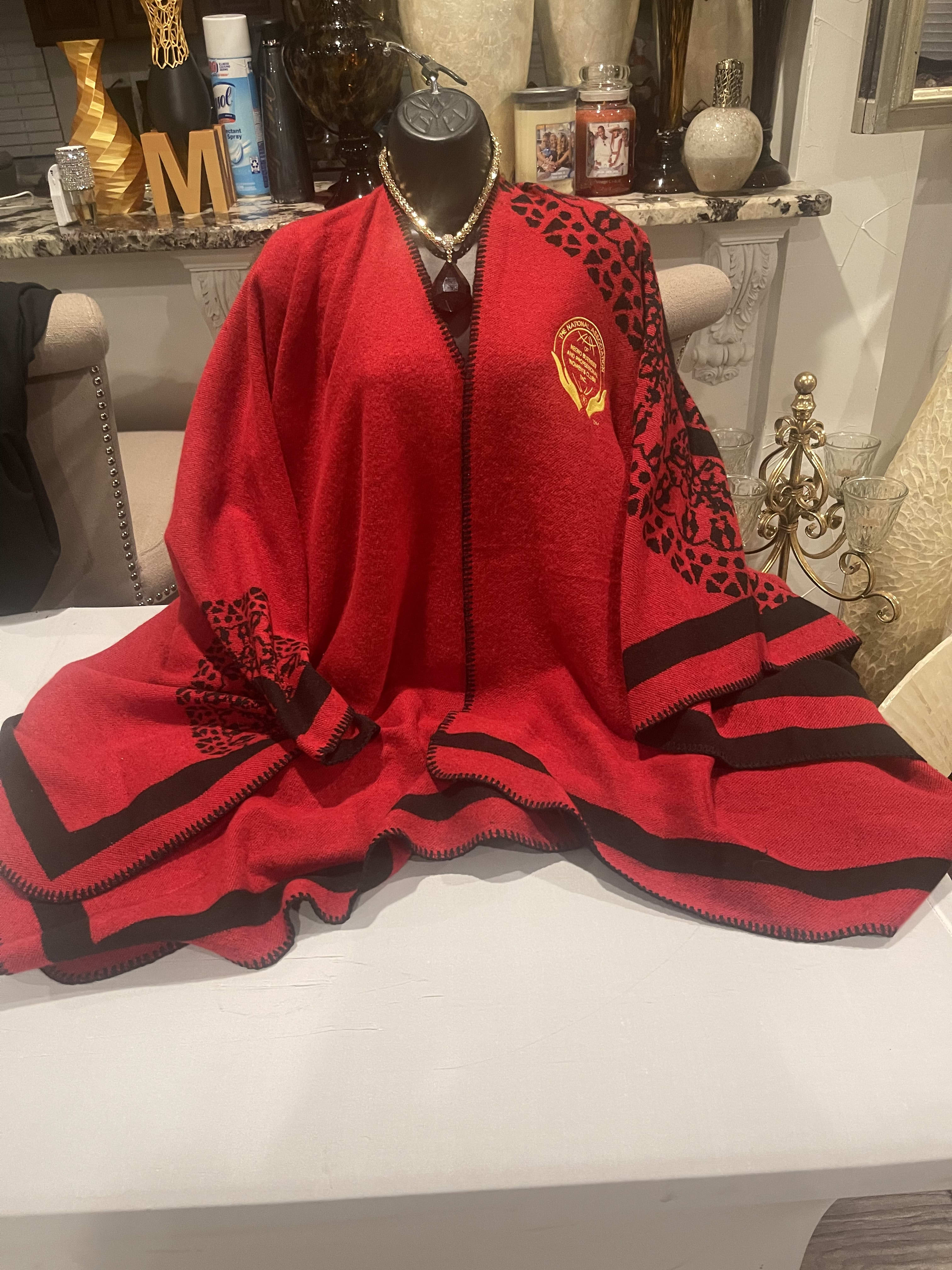 Logo Reversible Shawl - NANBPWC CLOTHING/JACKETS/SHAWLS - Elegant ...