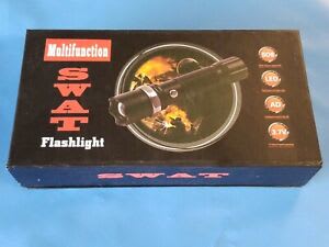 Multifunction SWAT Tactical Rechargeable Flashlight - Outdoors ...