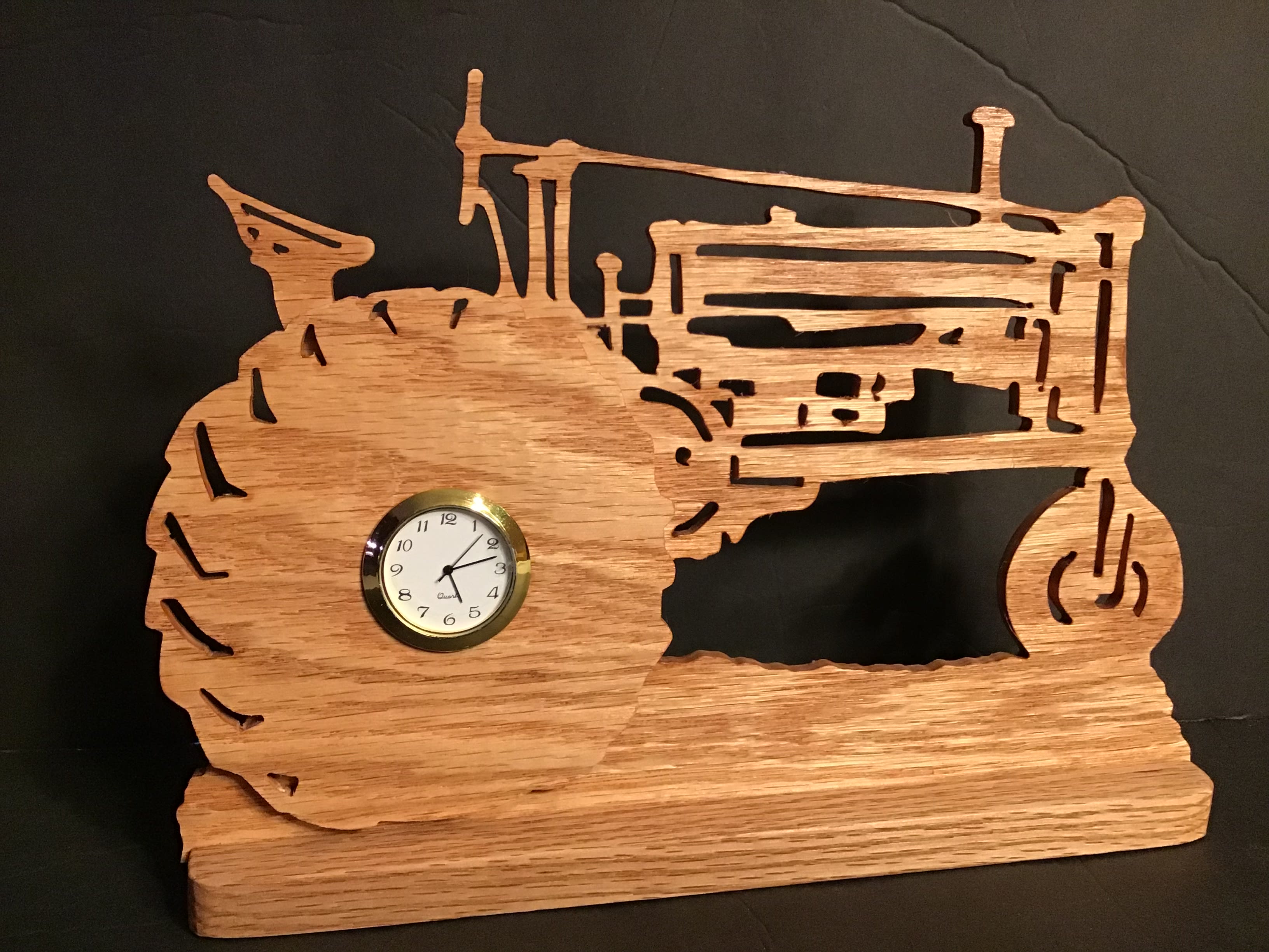 Vintage tractor - Clocks - Barretts’ Unique Wooden Gifts | Handmade ...