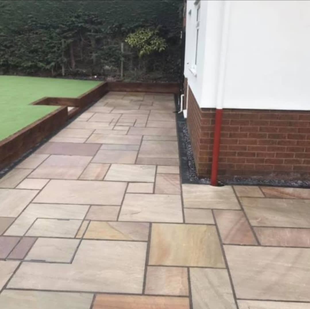 RAVEENA Indian Sandstone 22mm Calibrated (Patio Pack) - Indian ...