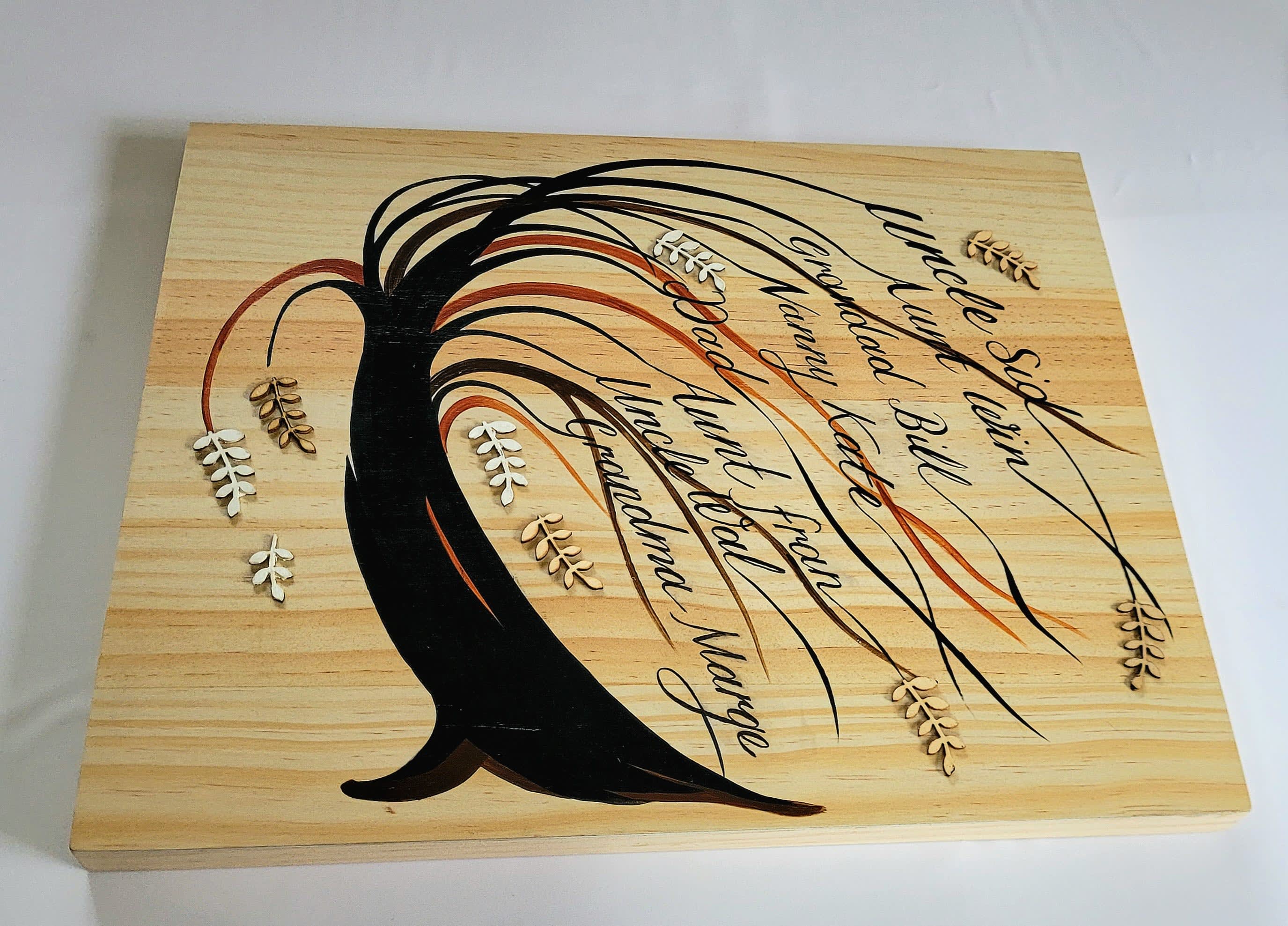 Family Tree Whimsical Art