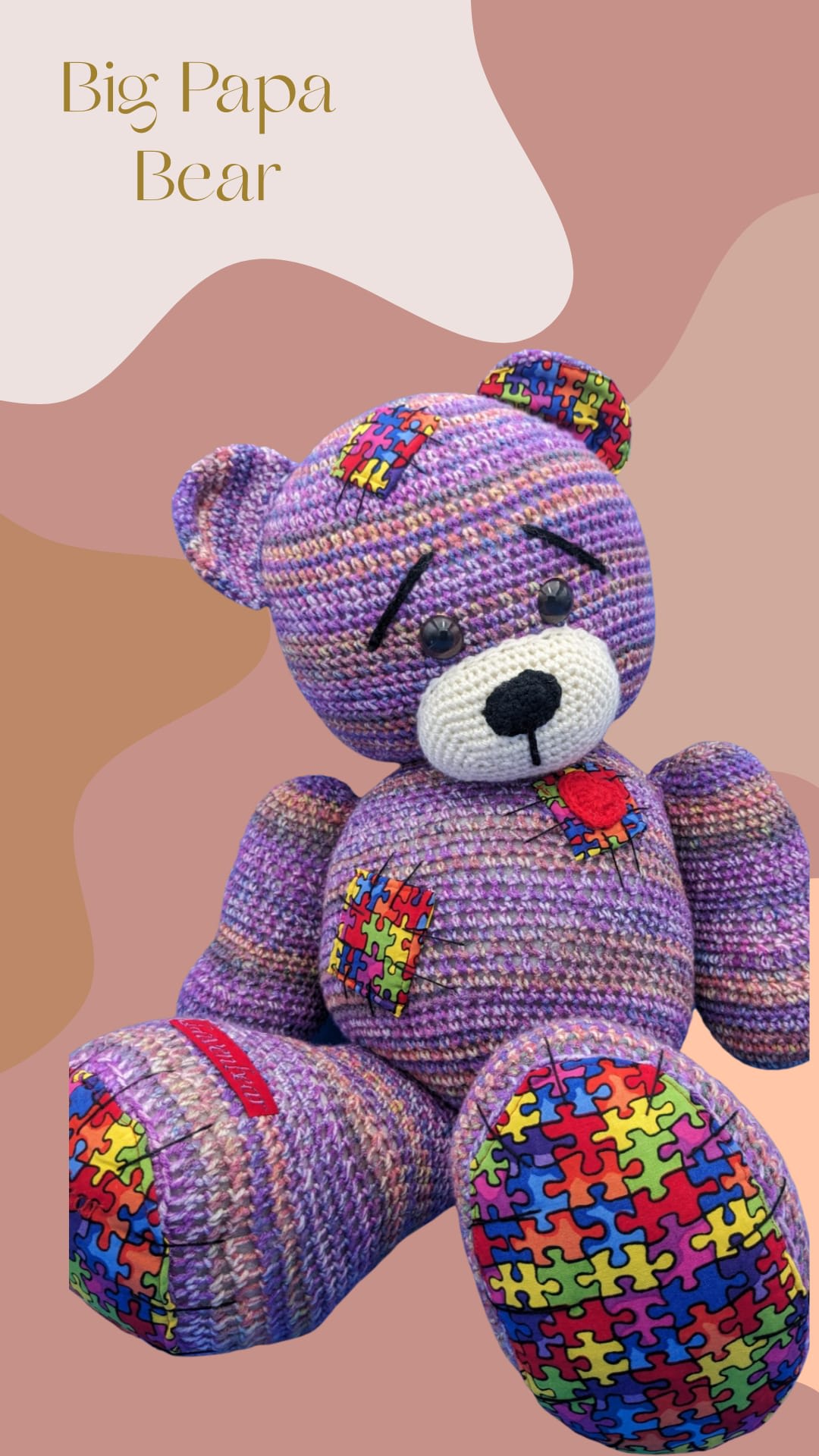 Big Papa Lavenbear - Meet the Bears - Lavenbear - Therapeutic Product ...