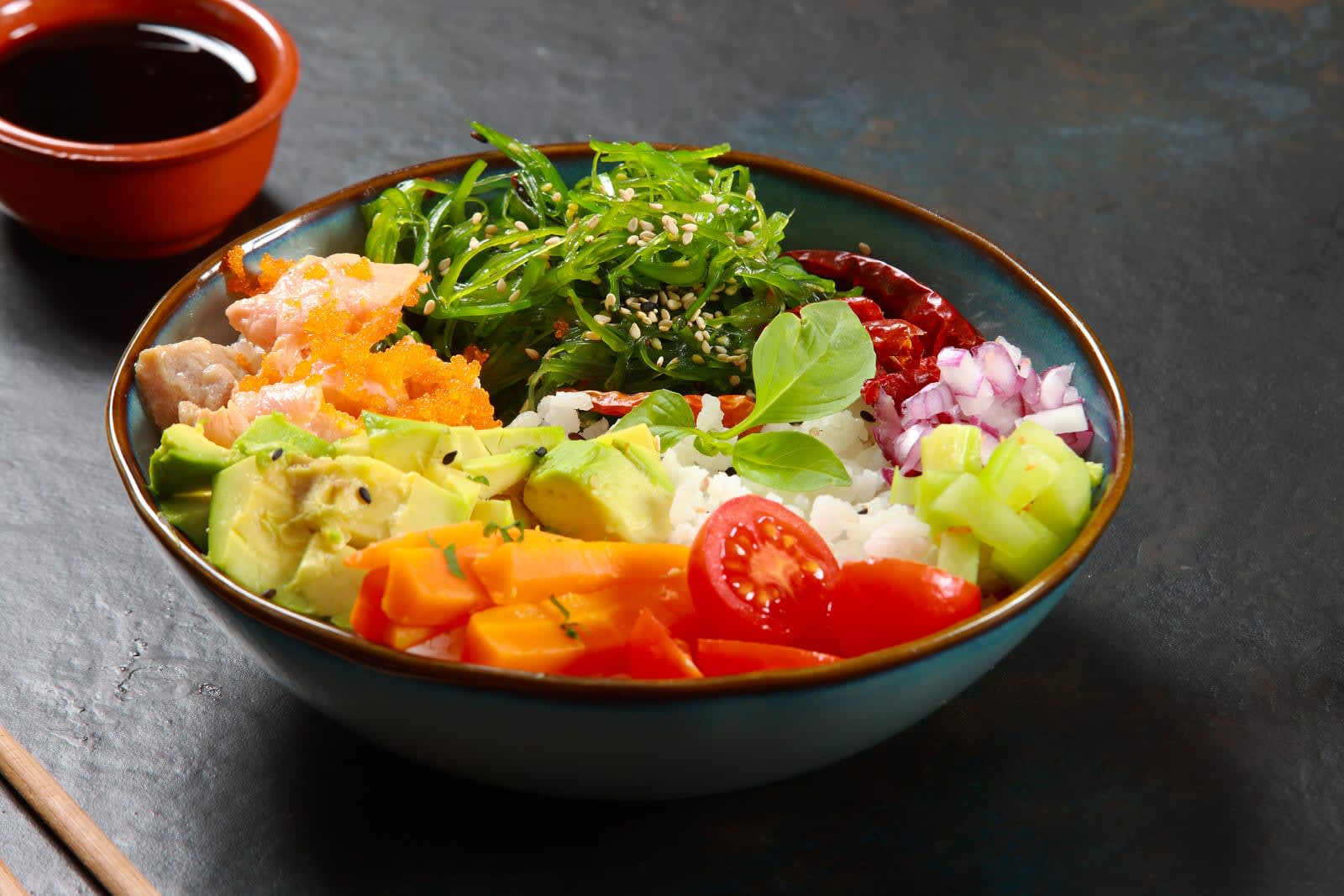 Frozen Seaweed Salad 2.2lb - Salad - Bada Food | Wholesale Seafood ...