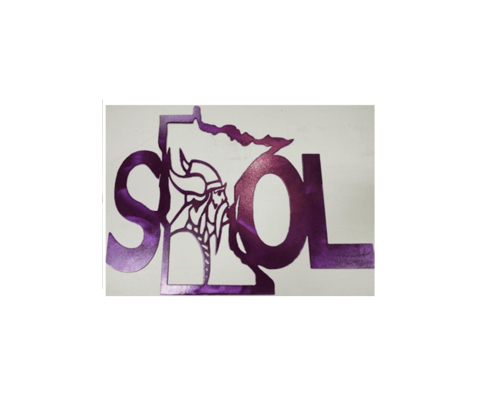 Skol - Letters and Phrases Metal Pieces - Viola Metal Works LLC ...