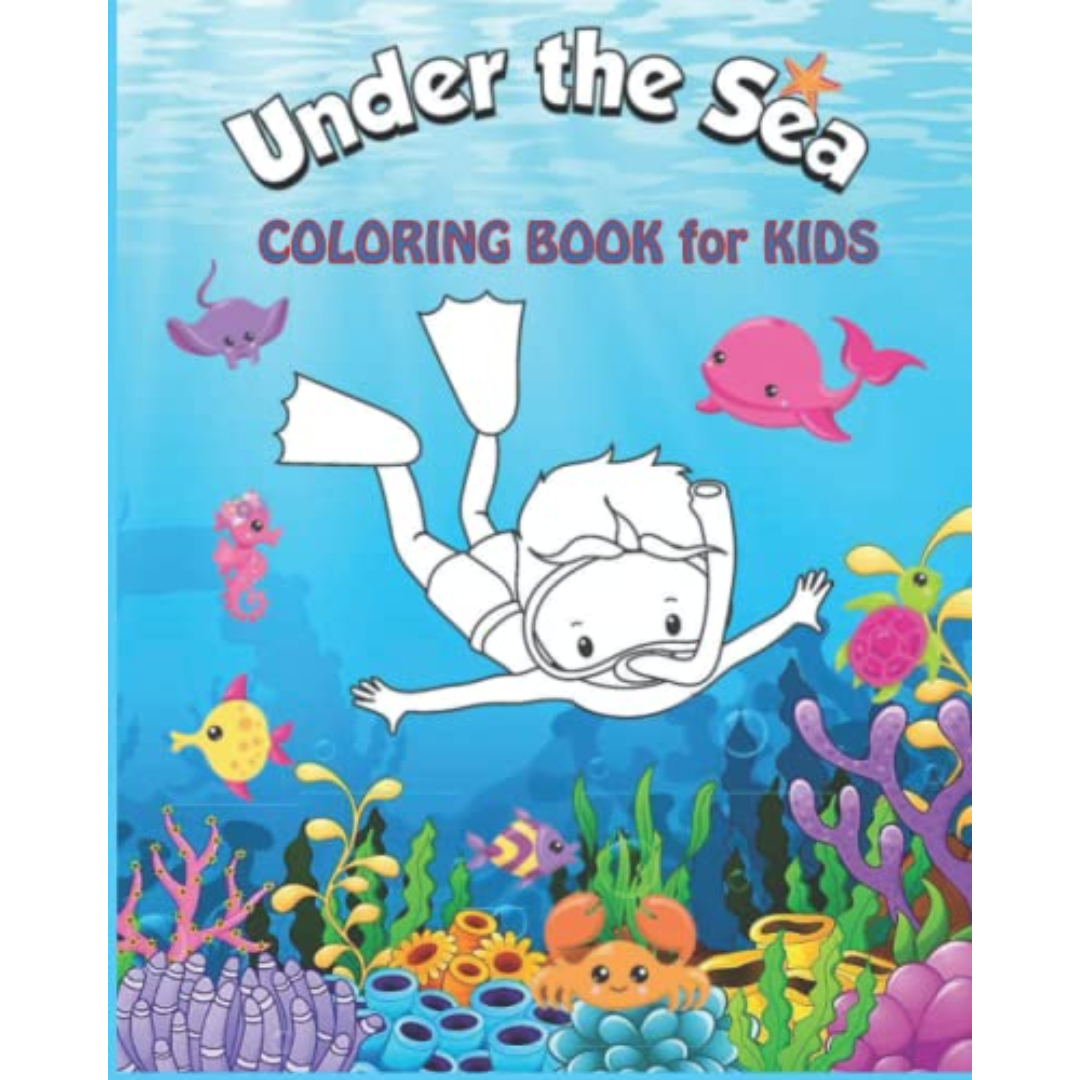 Under the Sea Coloring Book - Coloring Books - Dreamcolor Creative ...