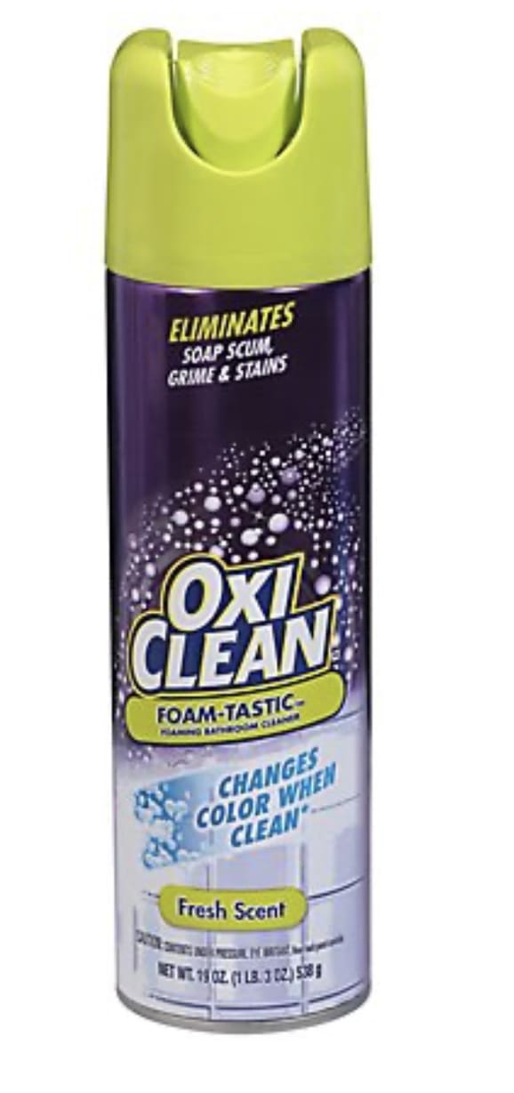 Foam-Tastic™ Foaming Bathroom Cleaner, Fresh Scent, 19 oz Spray Can.