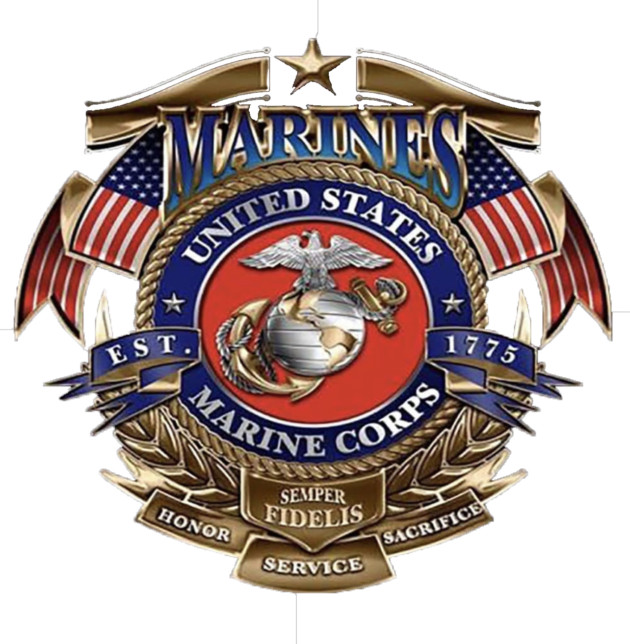 Military - Embroidered/Vinyl Options - Stitched To The TEE | Custom ...