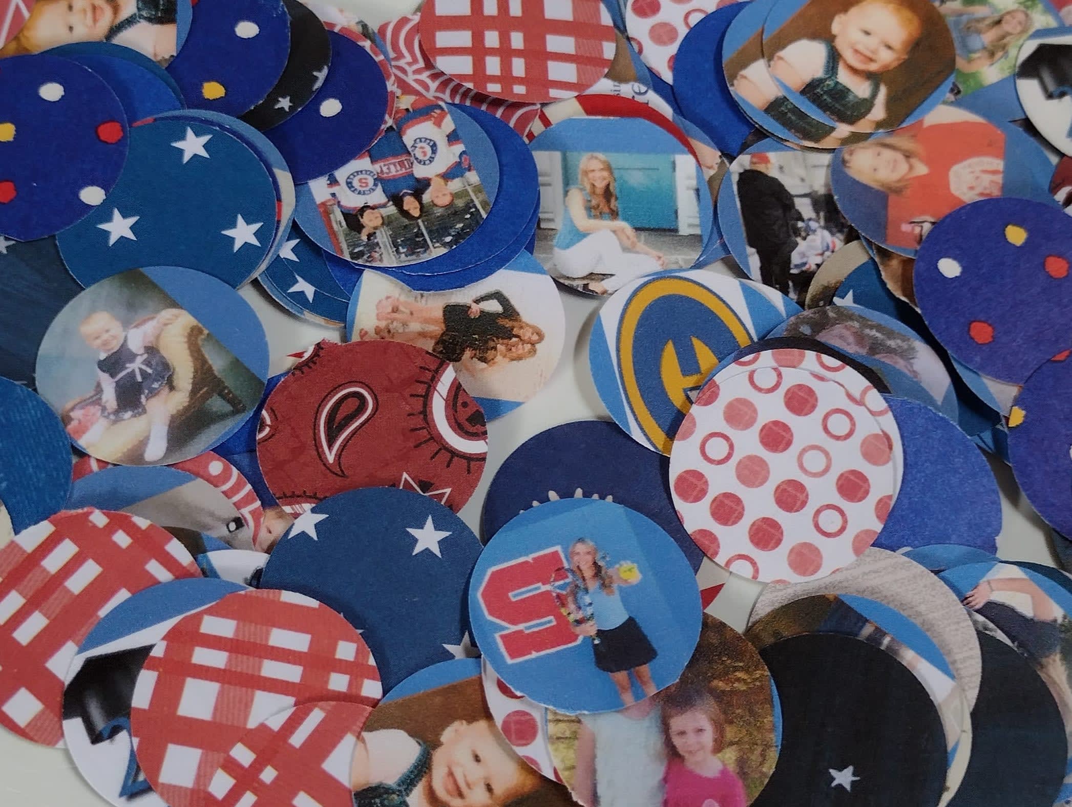 Featuring Photo Confetti- Mini Photos - Art Made by Reyne - Reyne's ...