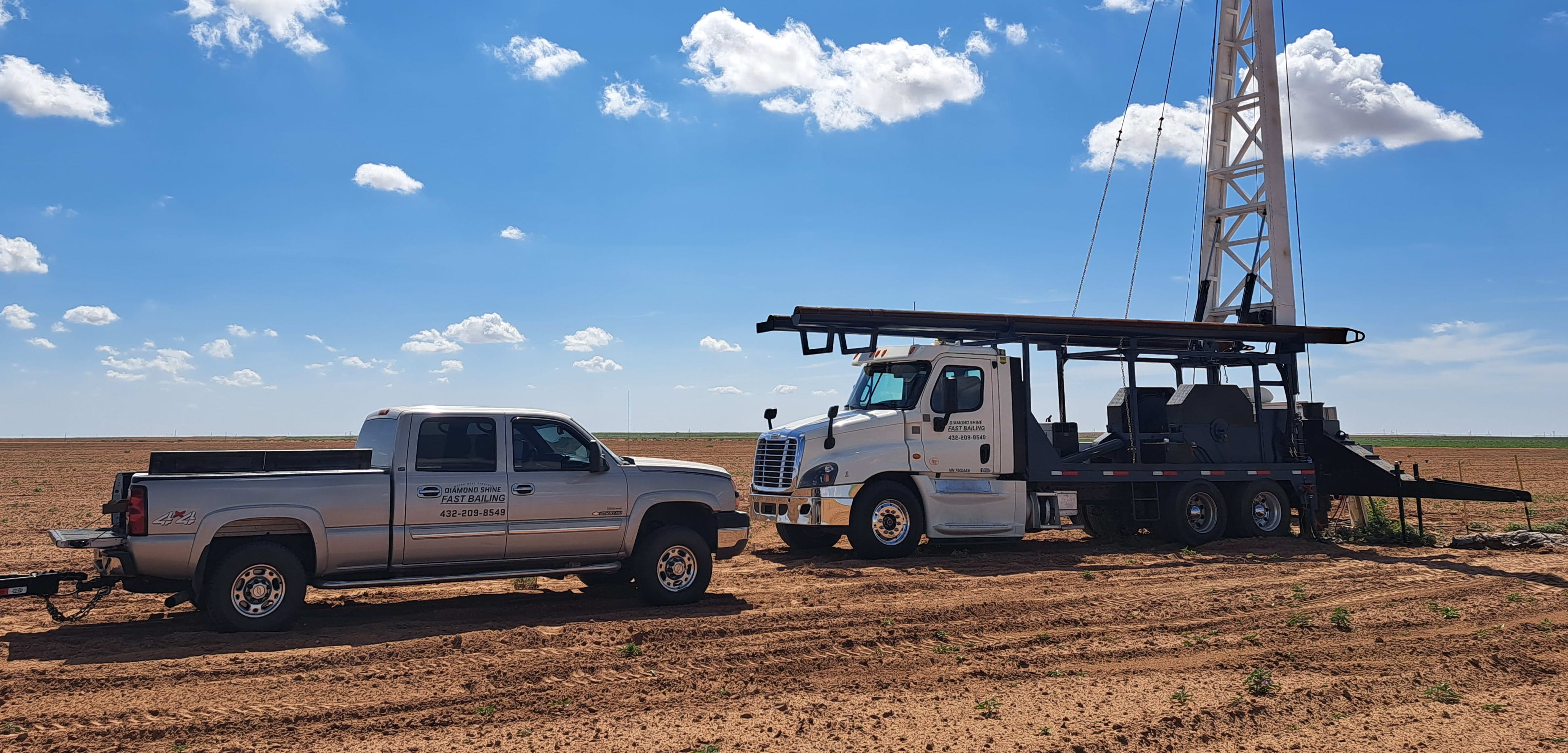 Diamond Shine Fast Bailing | Water Well Services | Brownfield