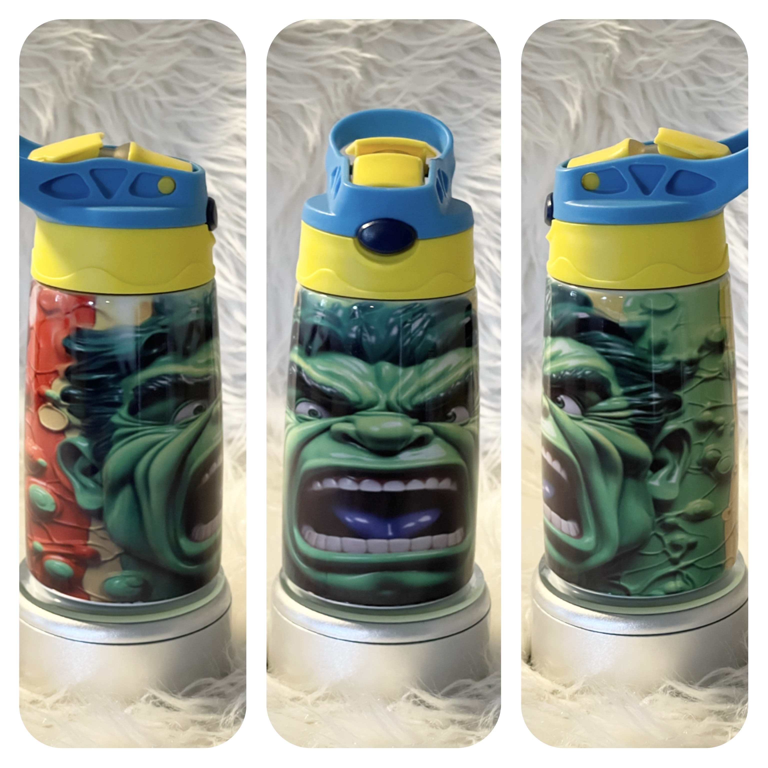 Incredible Hulk Inspired Tapered Sippy Cup - Ready to ship (RTS)