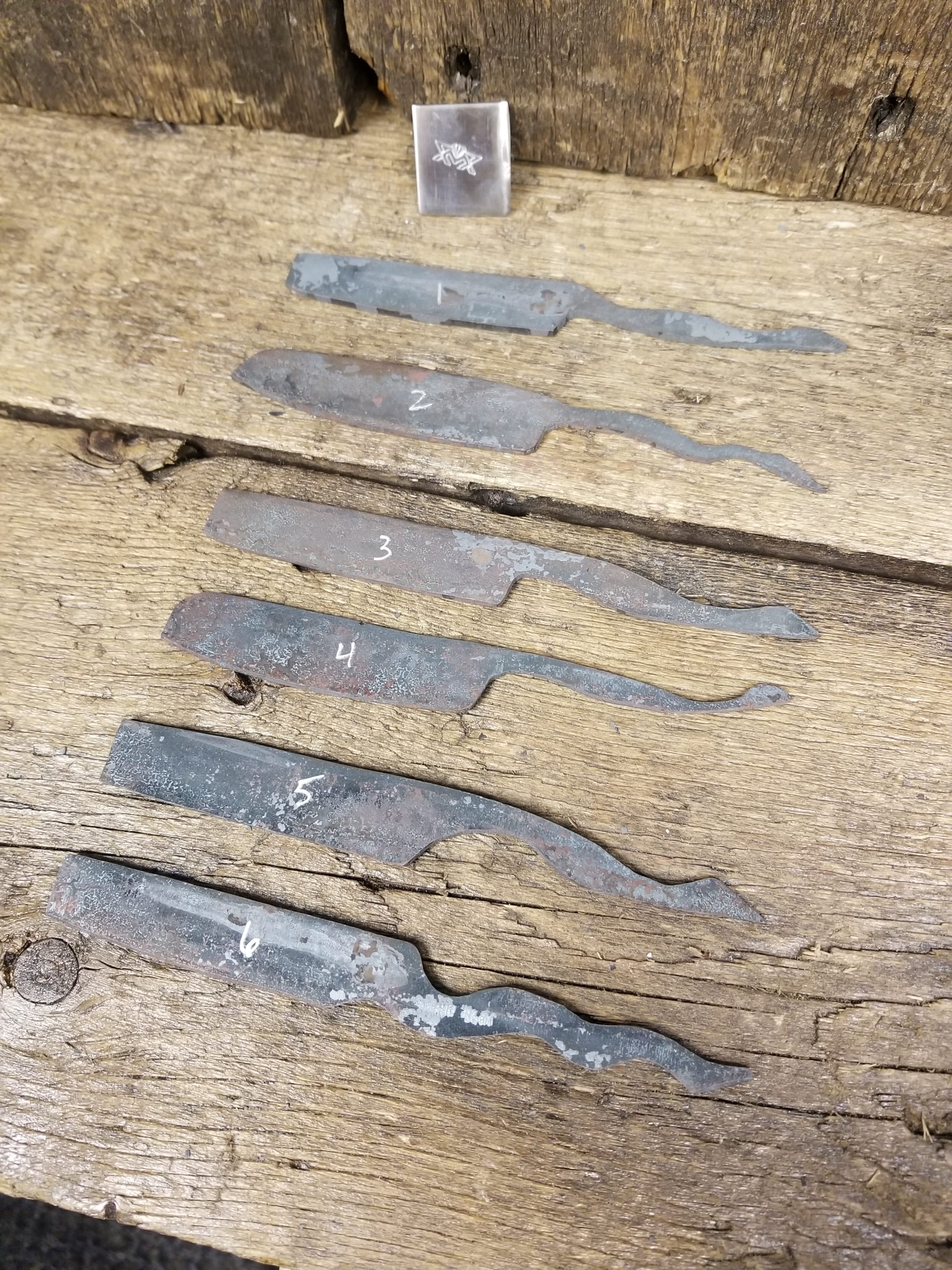 52100 Straight Razor Blanks - Custom, unique, "One Off" Items ...