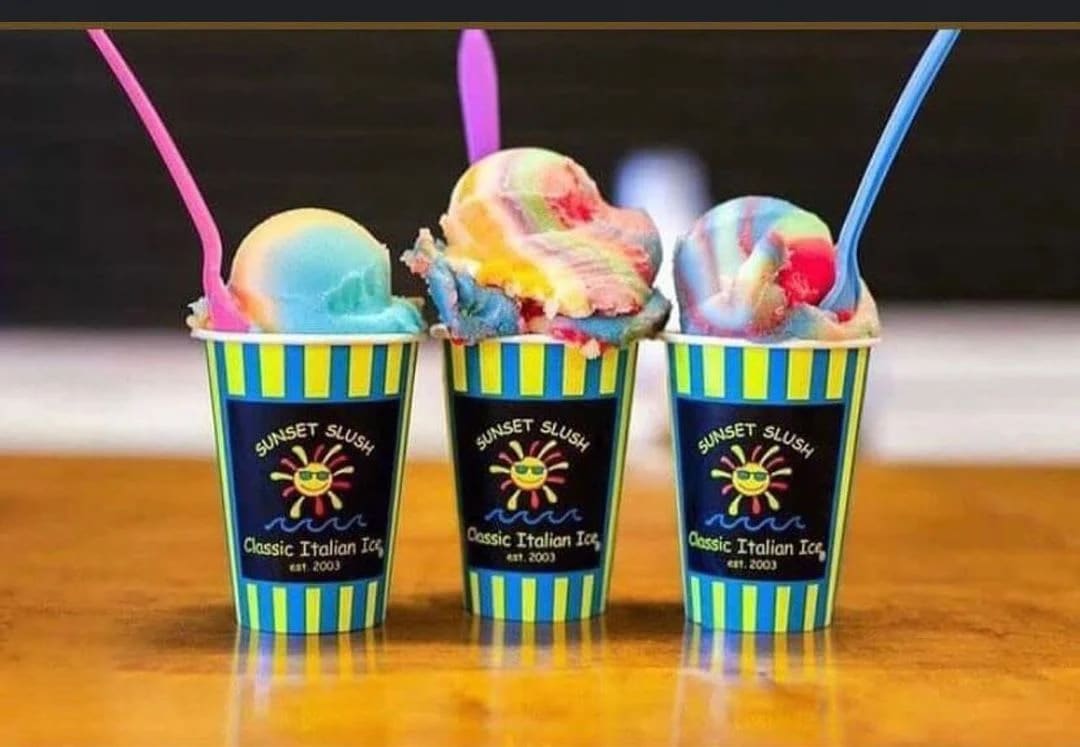 Sunset Slush Acadiana | Mobile Ice Cream Factory | Lafayette