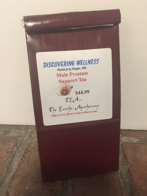 Male Prostate Support Tea - Teas - Discovering Wellness Holistic ...