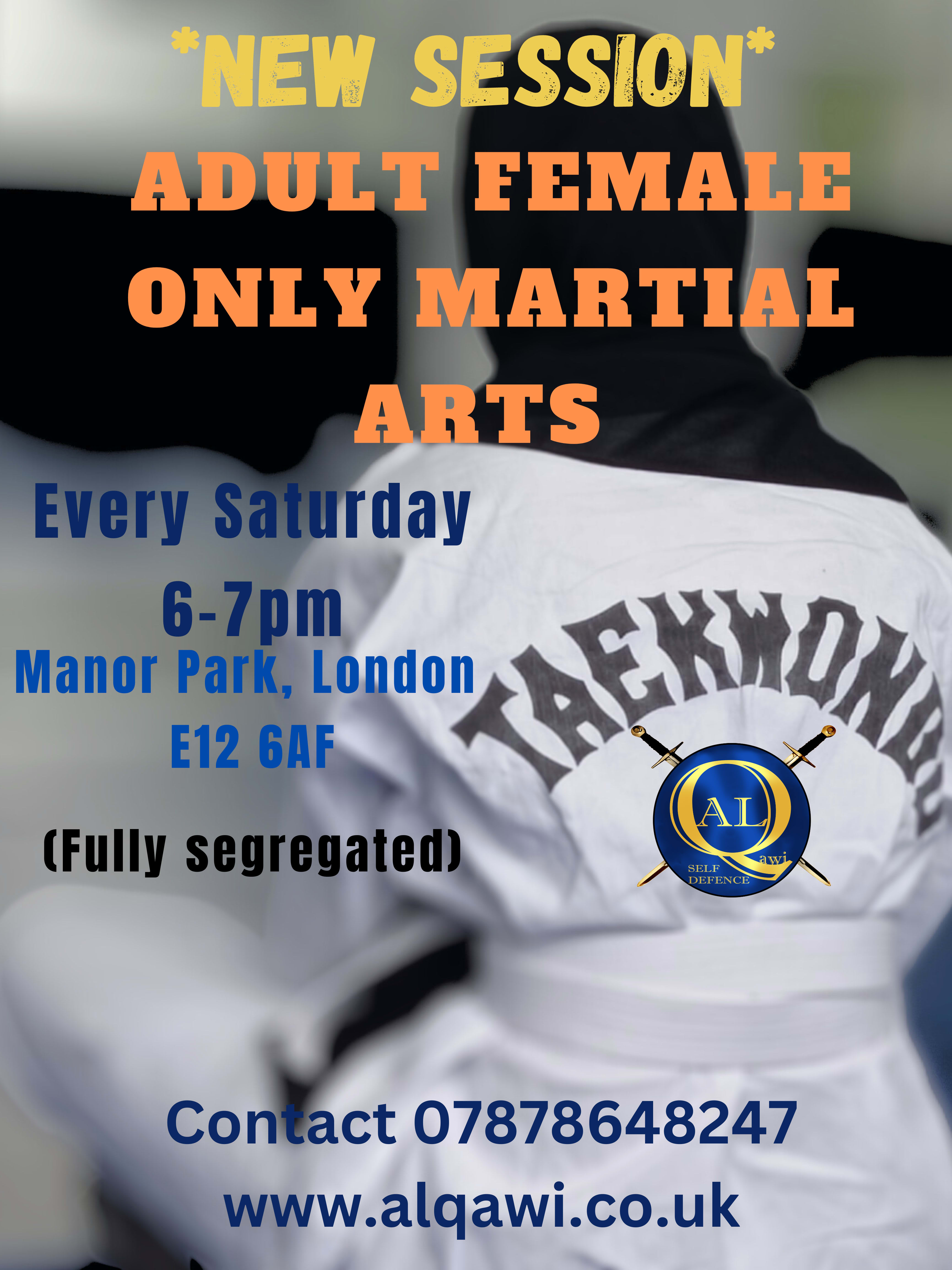 Female only classes - Weekly Sessions - Al Qawi Self Defence | Martial ...