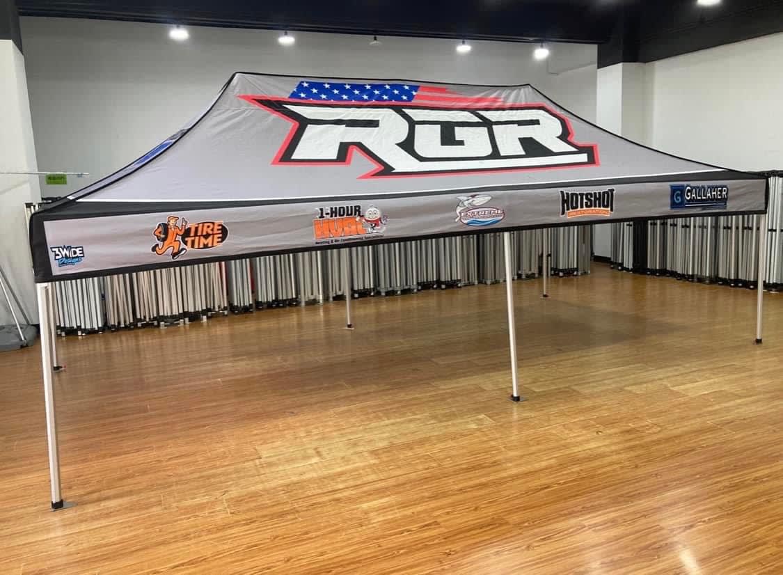 Custom Canopies - Outdoor Event Essentials - 3 Wide Designs | Custom Tents, Flags, and Banners ...