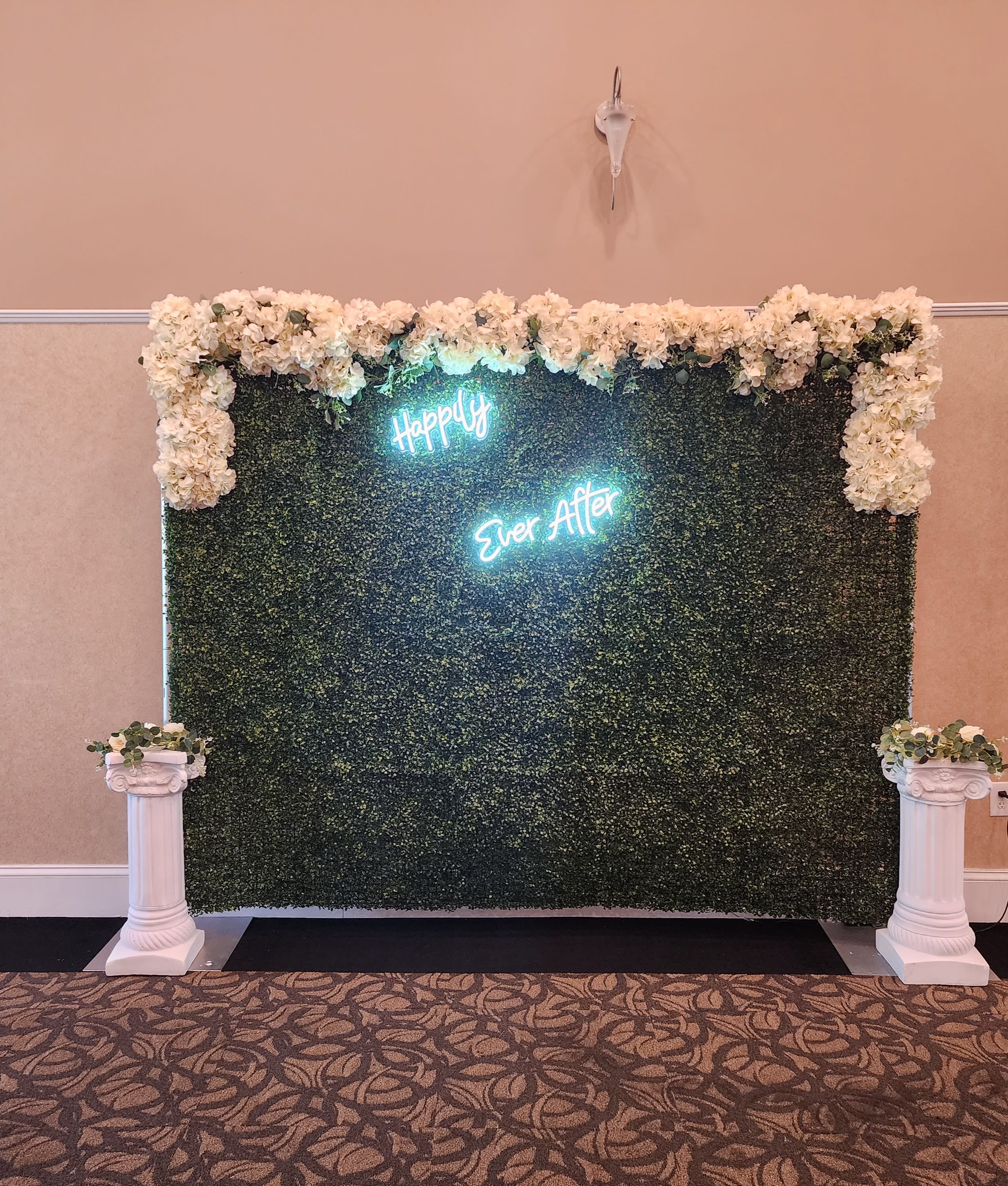 Greenery Backdrop - Backdrop Rental - God's Creations Events With The ...