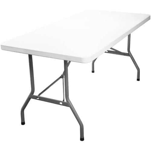 Rectangular Trestle Tables (Plastic) - TABLES - Moe Event Hire ...