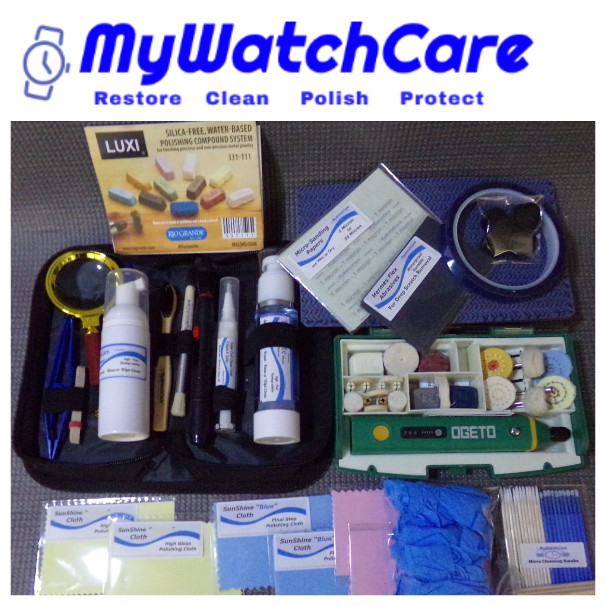 "Pro" Rotary Set - Complete Kits - MyWatchCare | DIY Watch & Jewelry ...
