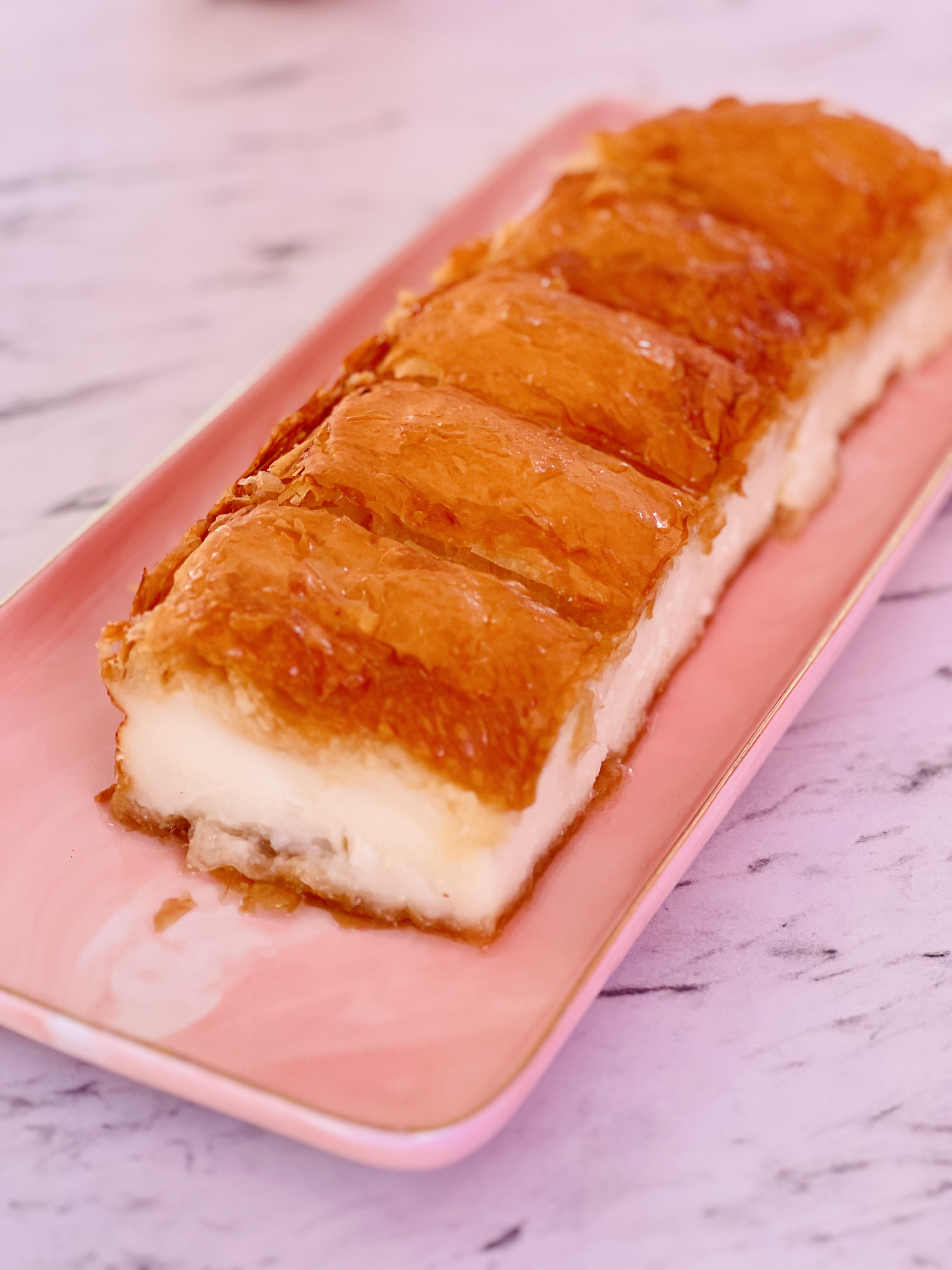 Greek Custard Cream pastry - Patisserie - Maria's Baking Stories ...