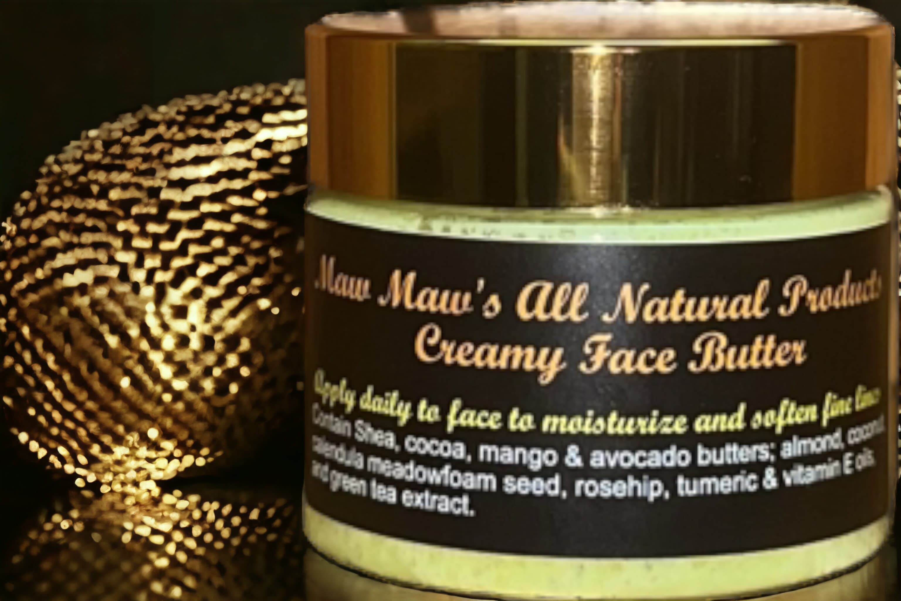 Maw Maw's All Natural Creamy Face Butter - Beauty - Maw Maw's B&B All Natural Products | Skin ...