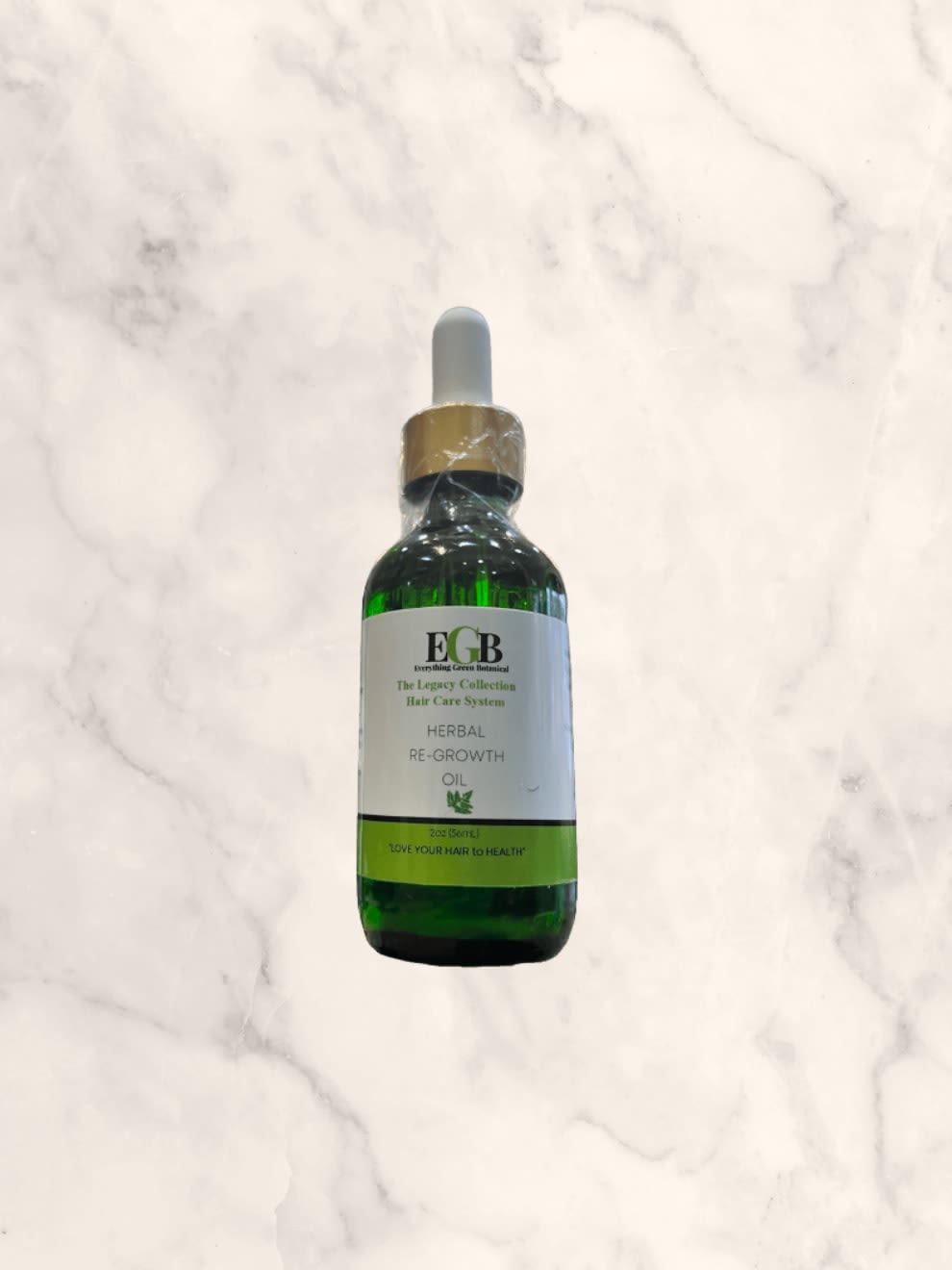Herbal Re-Growth Oil - EVERYTHING GREEN BOTANICAL - La Pearl Beauty ...