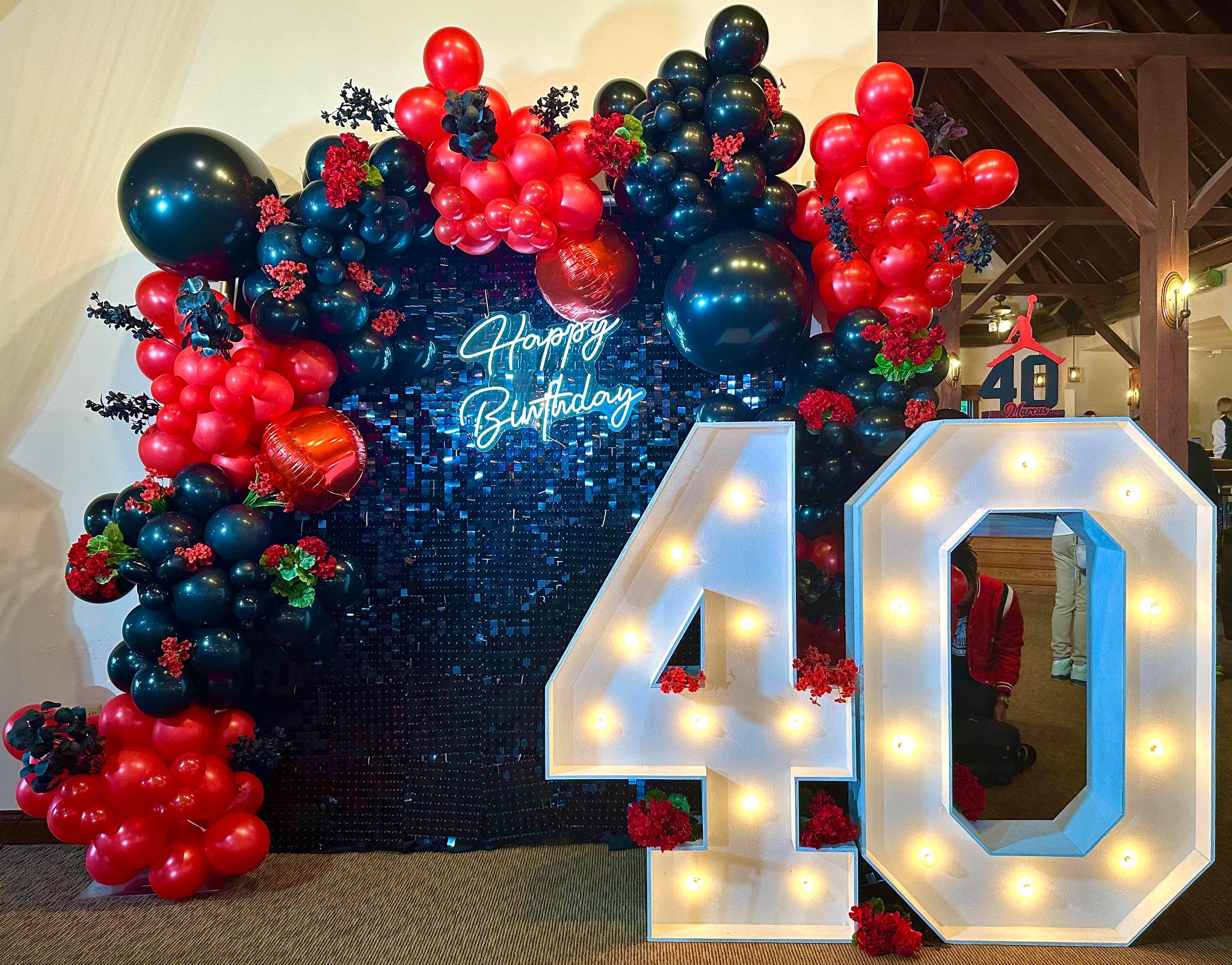 Marquee Numbers 0-9 - Marquee Numbers - Steppin' Out on Faiths Party ...