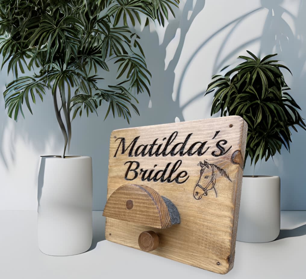 Handmade Bridle Racks From £15.00 - Handcrafted Products - Meadowside ...