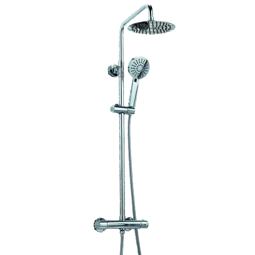 Round Rigid Riser Shower Set - Showering - Axholme Sales | Bathroom ...