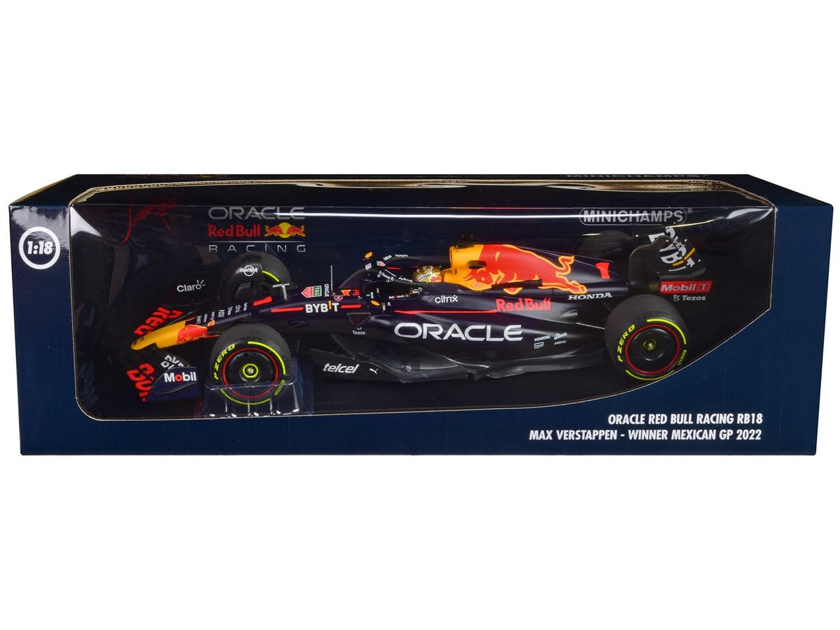 Red Bull Racing RB18 #1 Max Verstappen "Oracle" Winner F1 Formula One ...