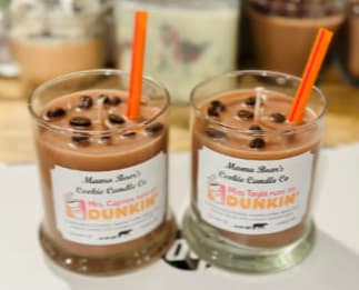 Dunkin' - Custom Candles - Mama Bear’s Cookie Candle Co | Candles, Home ...