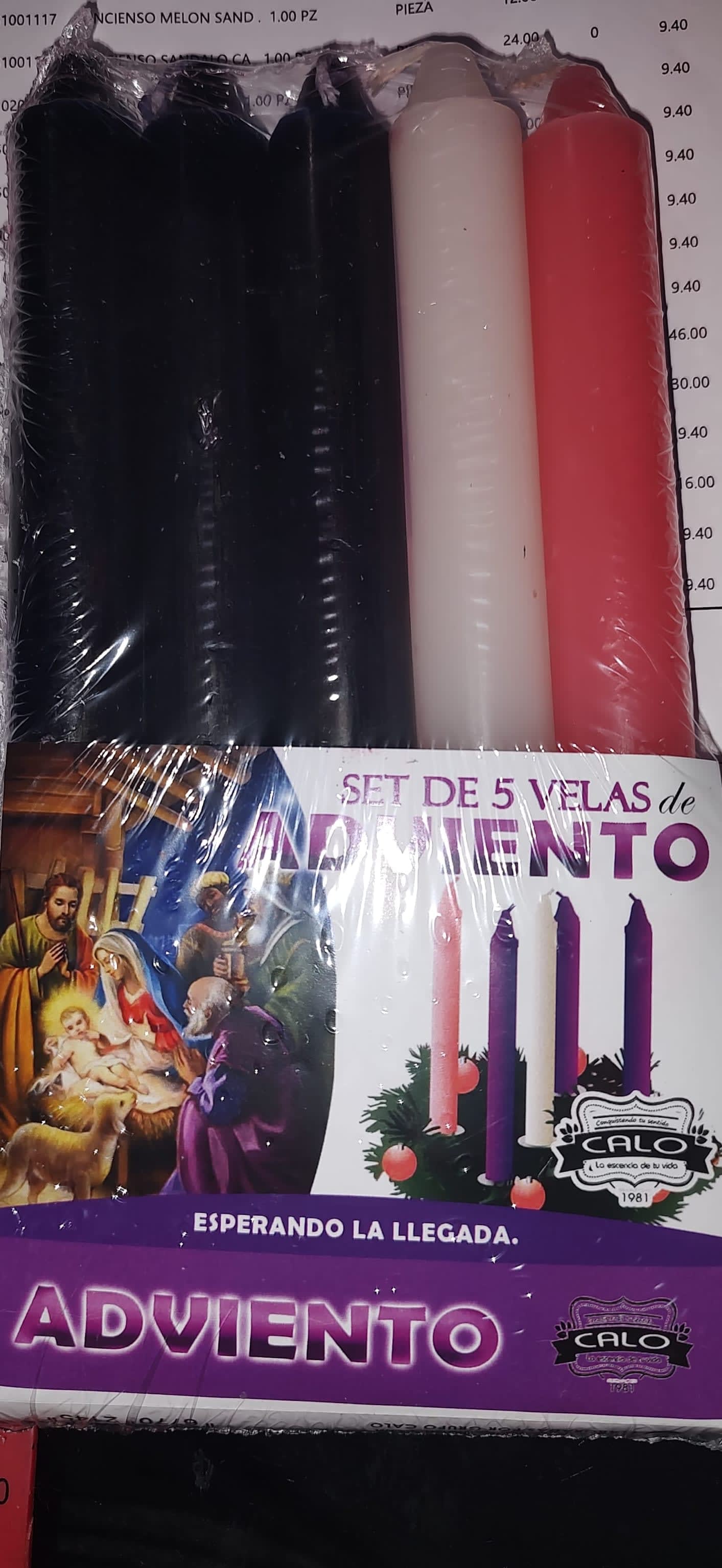 Velas adviento - Productos - Grupo Calo - Tienda de velas | Monterrey