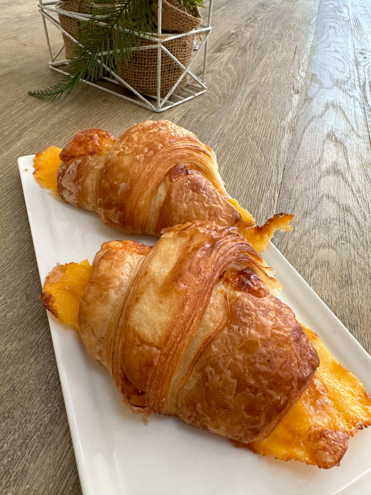 Ham & Cheddar Croissant - Breakfast - Doré Bakery - Bakery | Brentwood