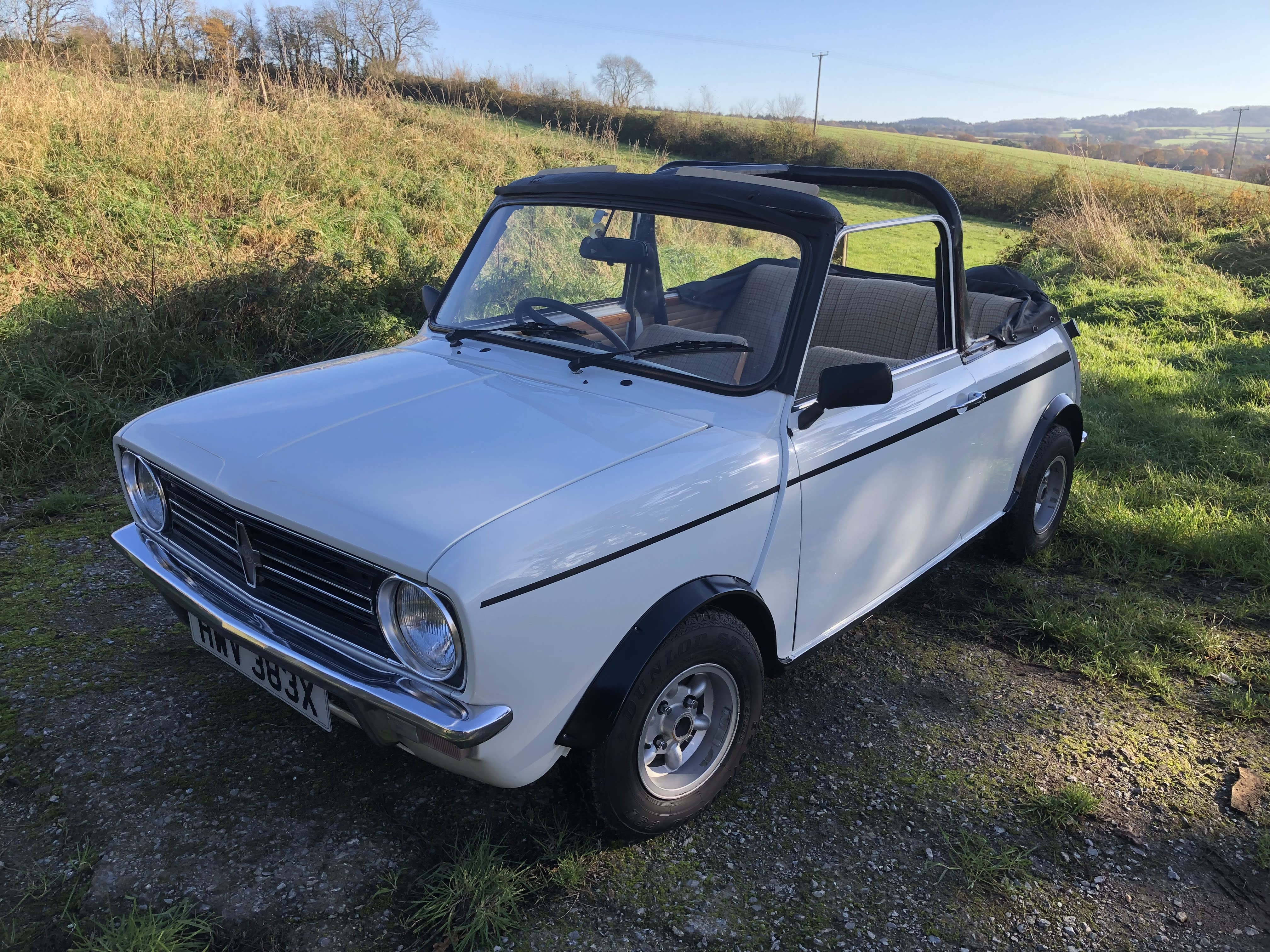 1982 Mini Clubman 1275E Convertible - SOLD - Stock - Red 7 Classics Ltd ...