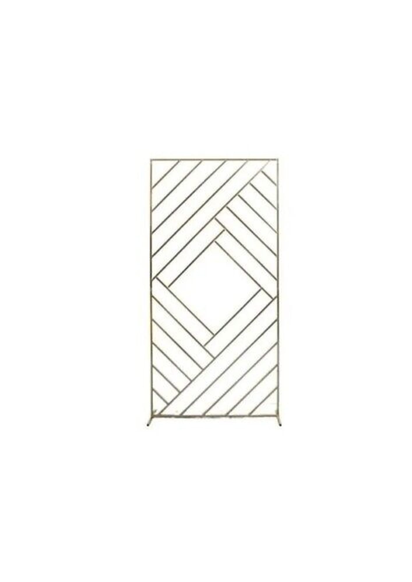 Gold Geometric Backdrop Stand - Arches & Backdrops - Bespoke Craft Hub ...