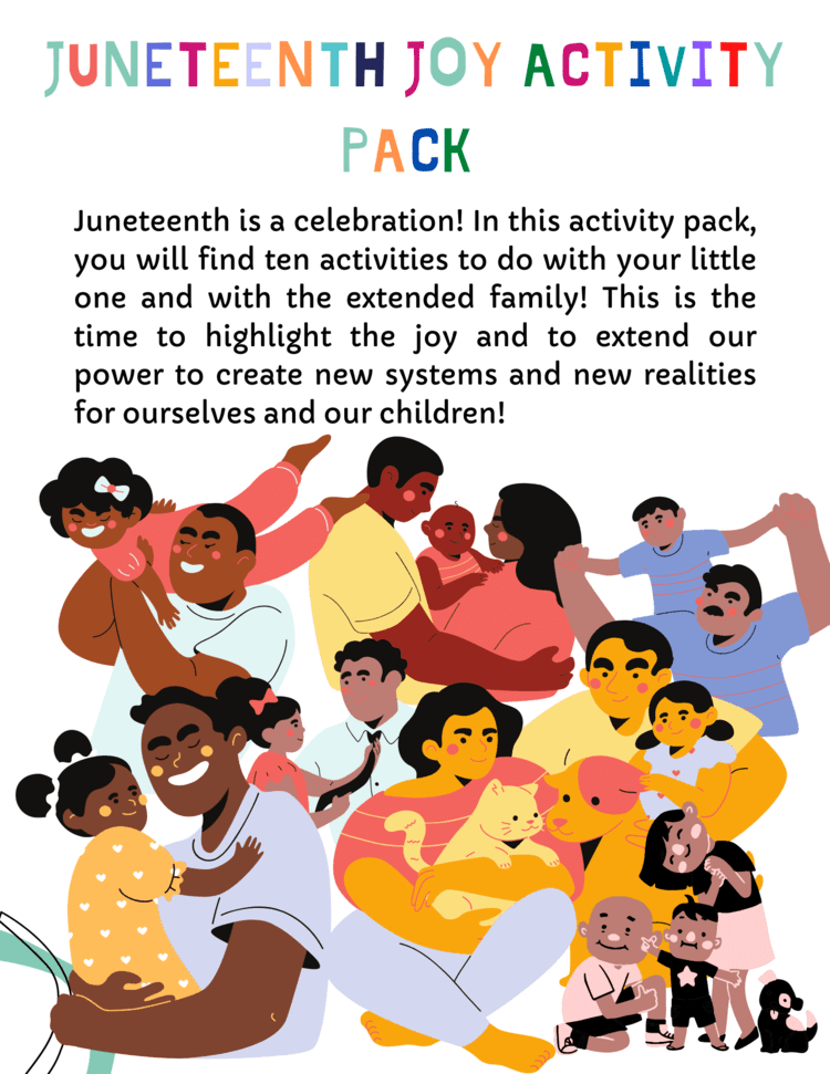 Juneteenth Joy Activity Pack - Black History Activity Packs ...