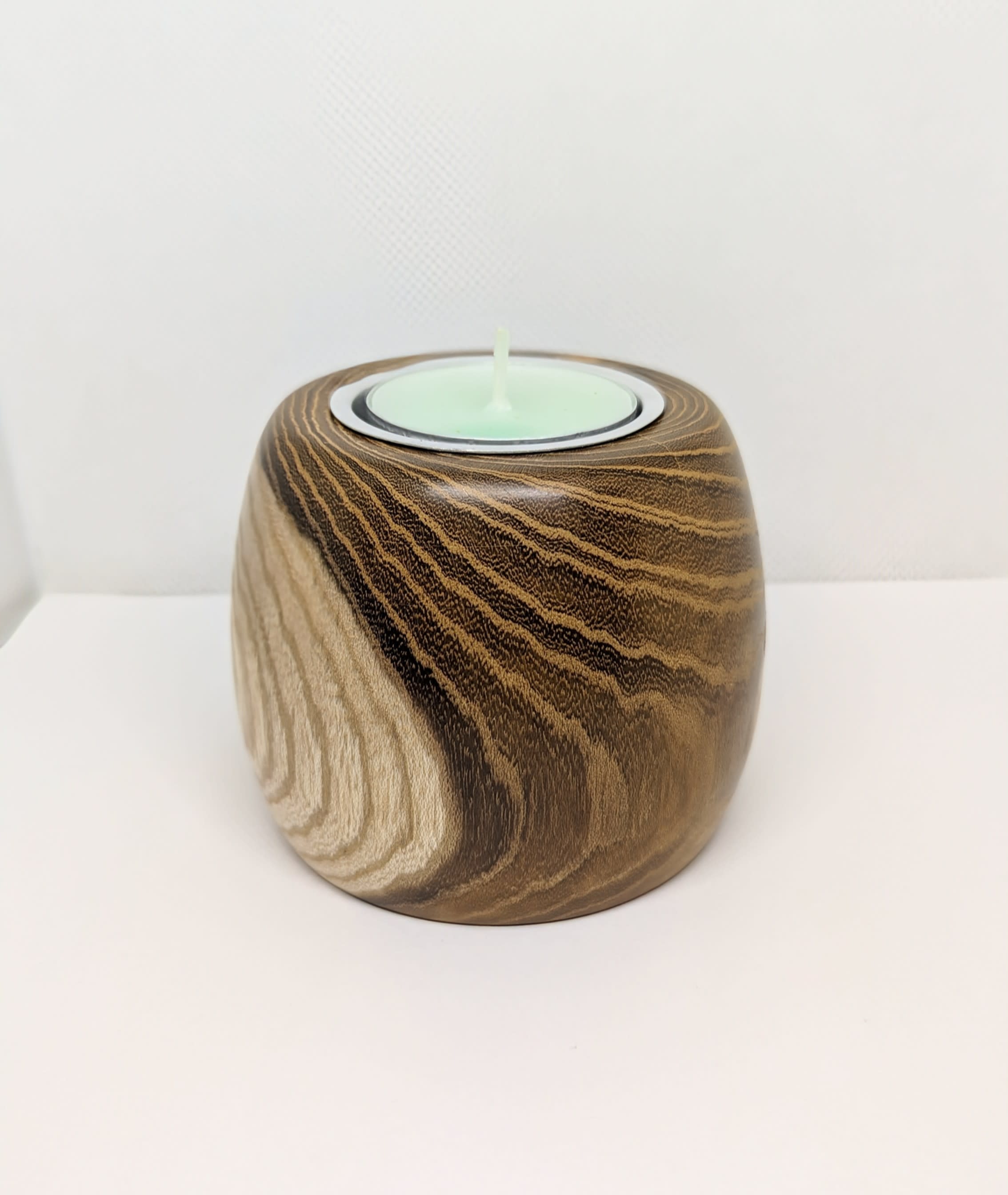 Hand turned Laburnum tea light holder - Homeware gifts - Handcrafted ...