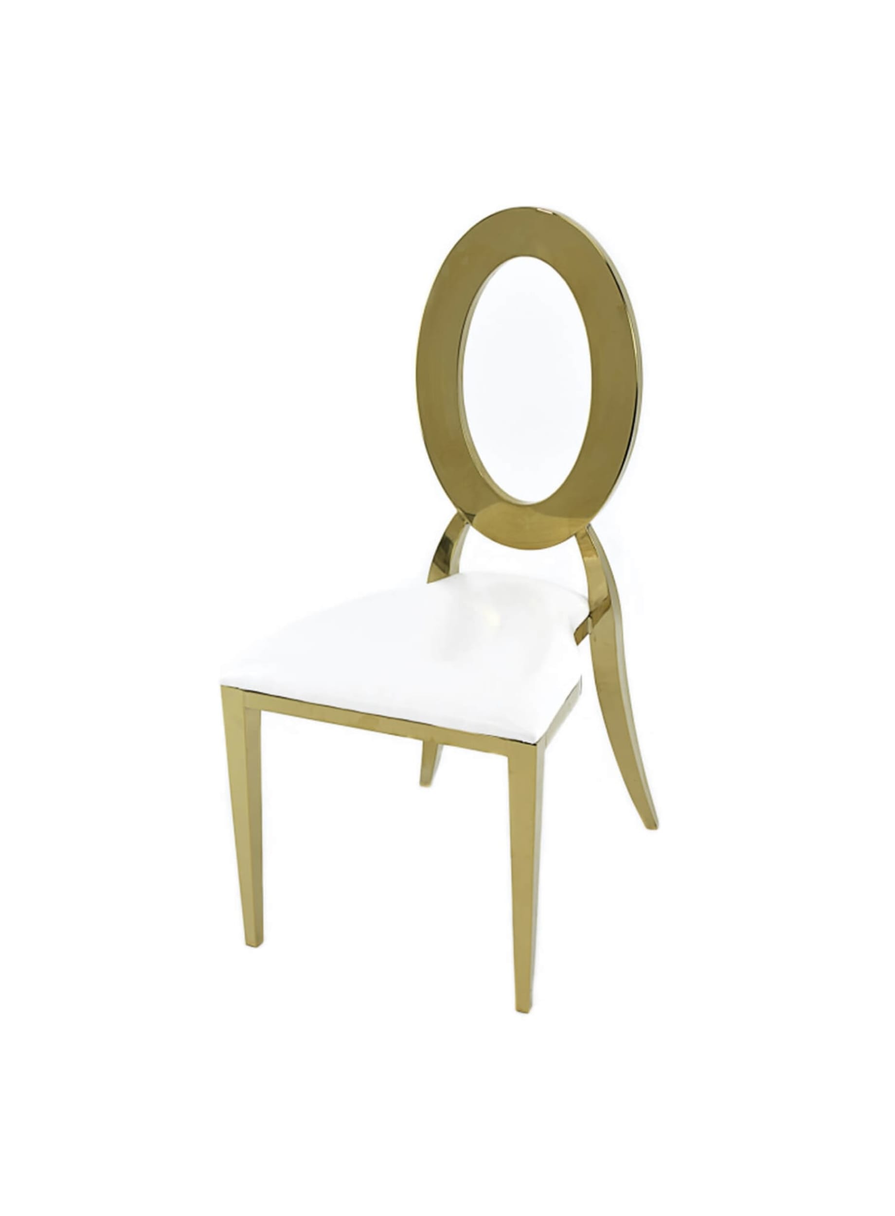 Gold O Back Chair - Chairs & Thrones - MK Events and Creations LLC ...