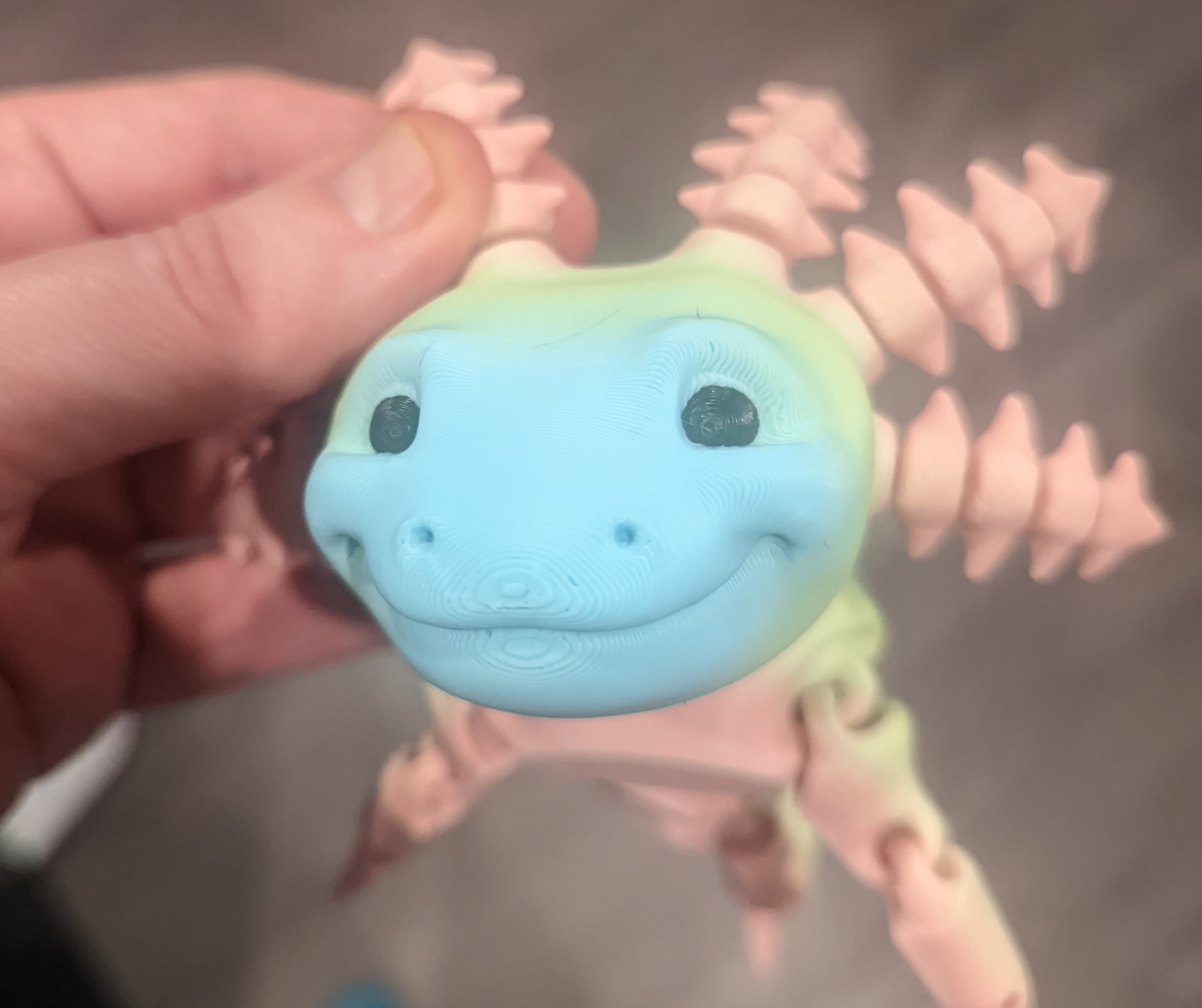 Flexible Axoloti - MatMire Makes - 3D Printed Model Seller | Griffin's ...