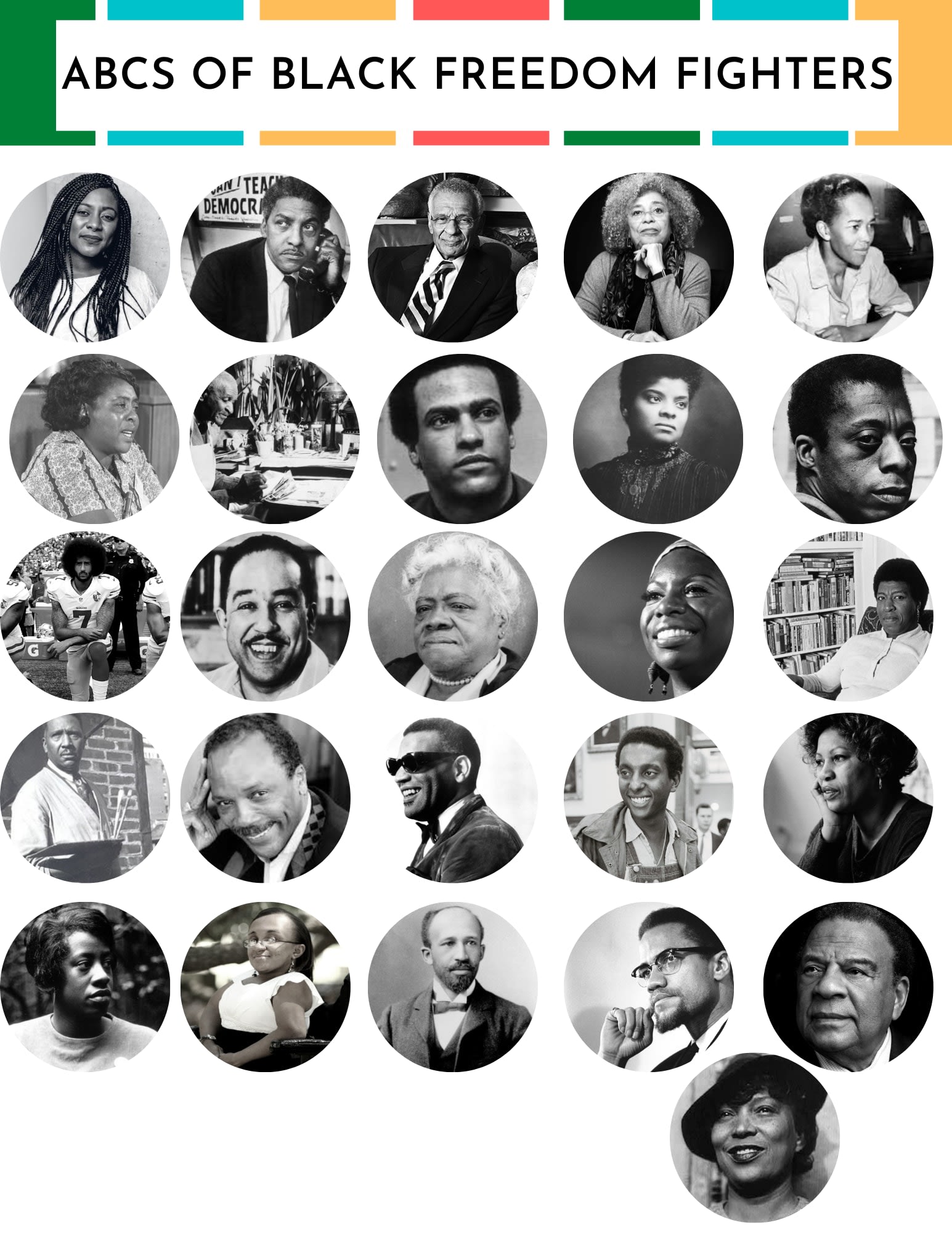 The ABCs of Black Freedom Fighters - Black History Activity Packs