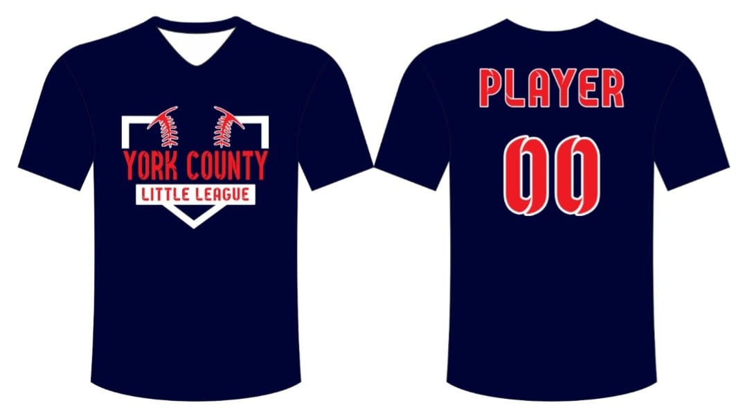 Peformance T-Shirt - York County Spirit Wear - All Bases Covered Custom ...