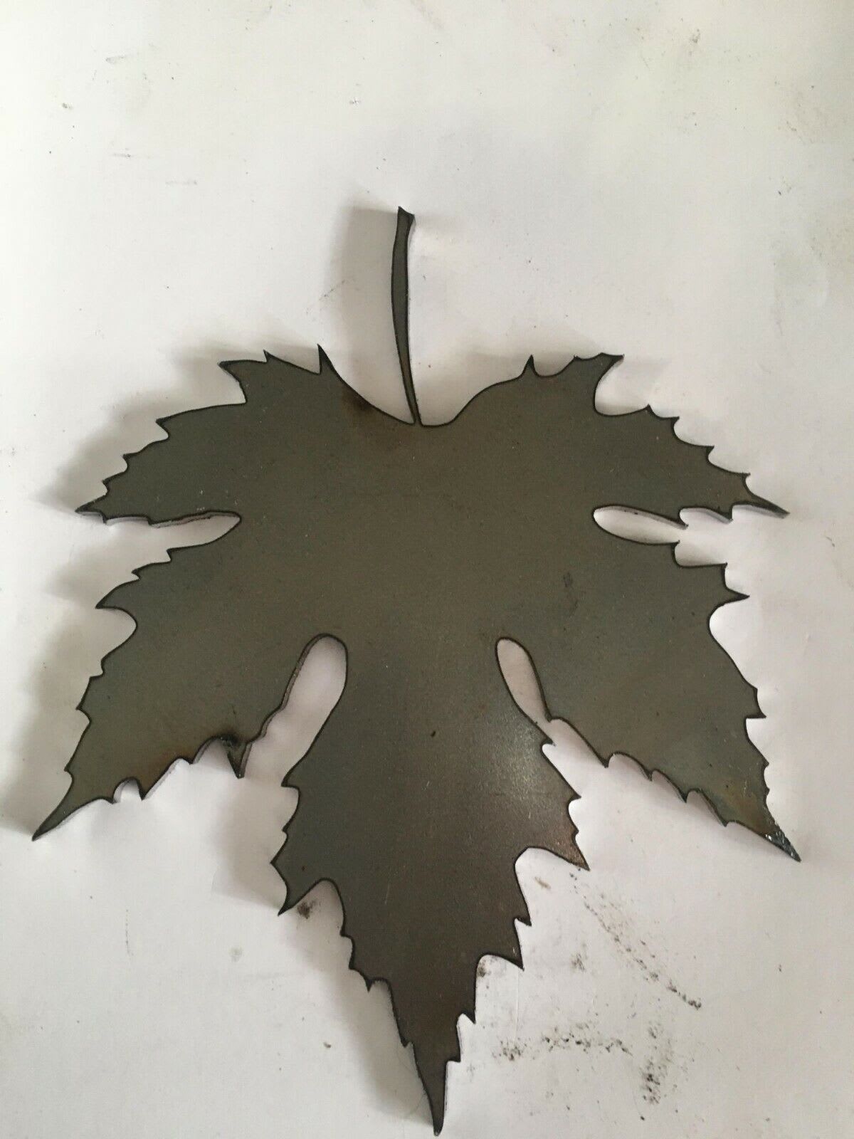 blacksmith blank sycamore leaf profile ready to forge - Blacksmithing ...
