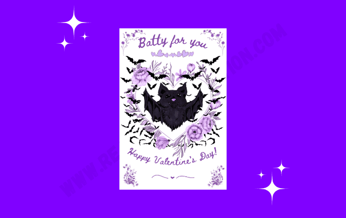 Batty for you - Valentine's Day Cards - Realm of Inspiration | Artist ...