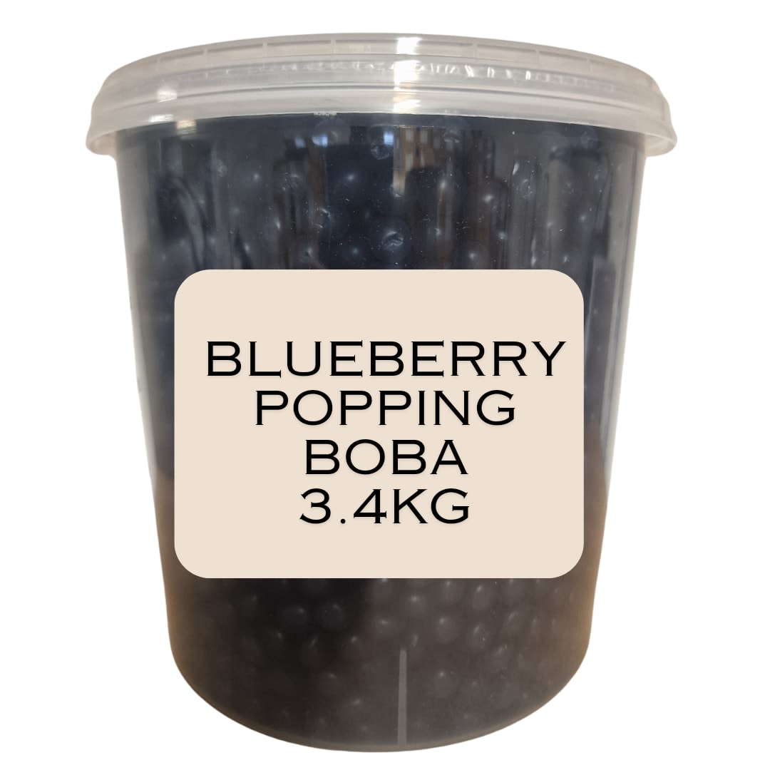 Blueberry Popping Boba - POPPING BUBBLES - Boba Sako | Bubble Tea ...