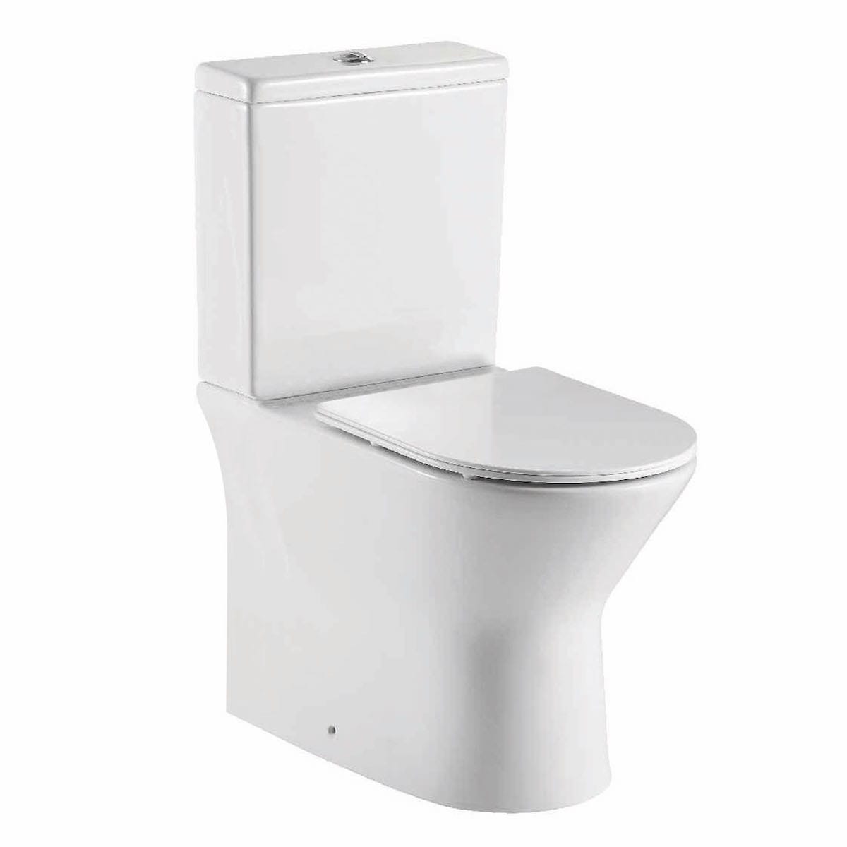 Round Close Back Rimless Toilet - Toilets - Axholme Sales | Bathroom ...