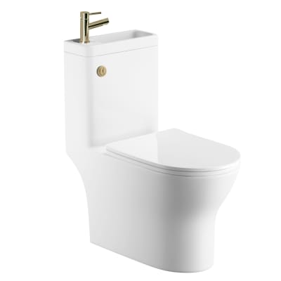 2 In 1 Space Saver Toilet With Basin Set - Toilets - Axholme Sales ...