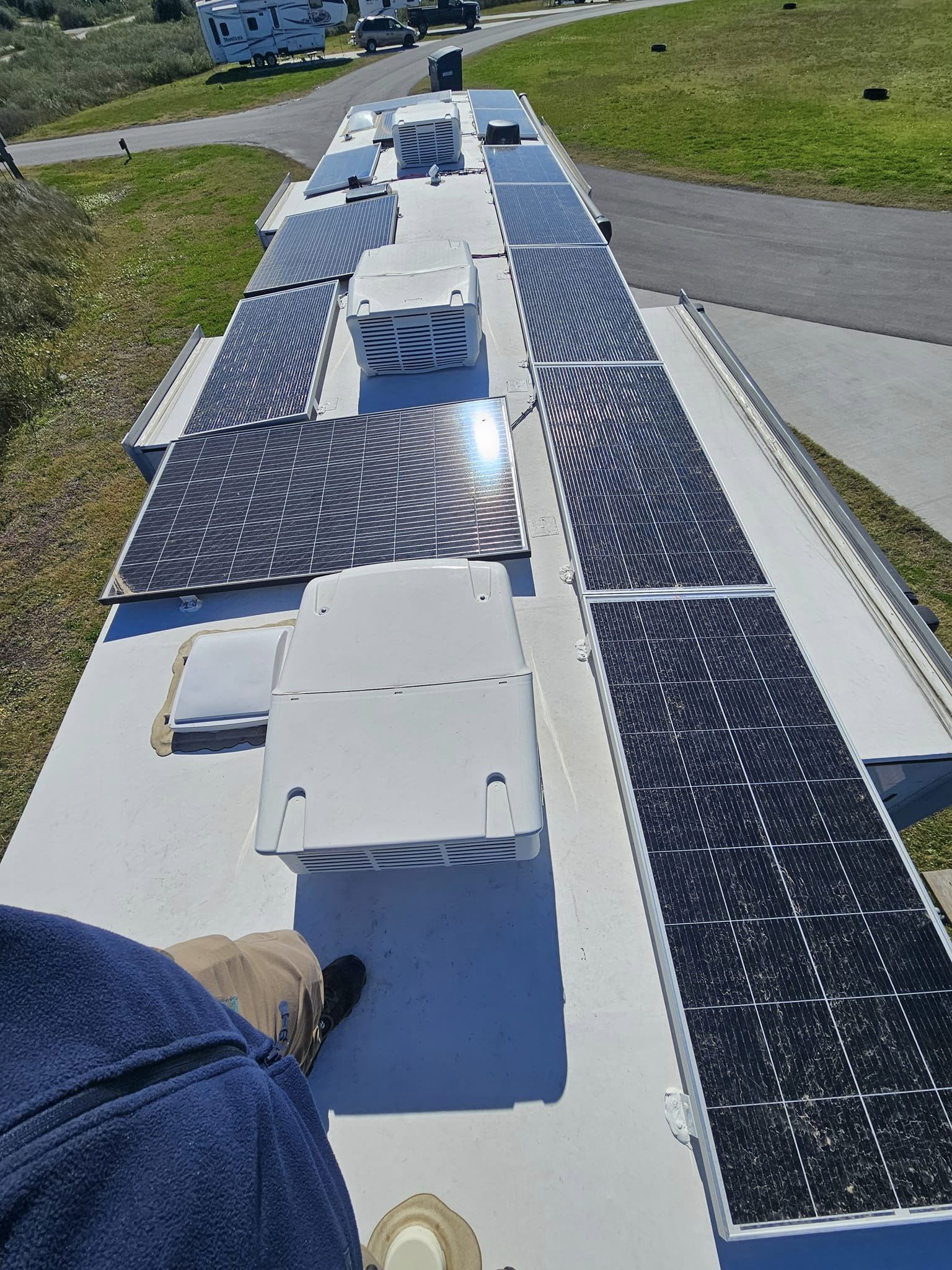 Solar System Install - Solar Services - Unplugged RV Solar & More, LLC ...